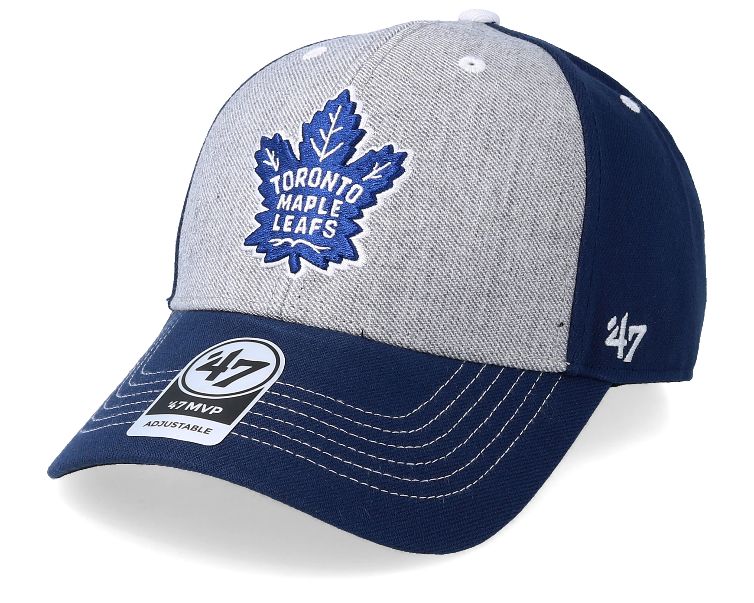 Toronto Maple Leafs Formation 47 Mvp Grey/Navy/White Adjustable - 47 ...