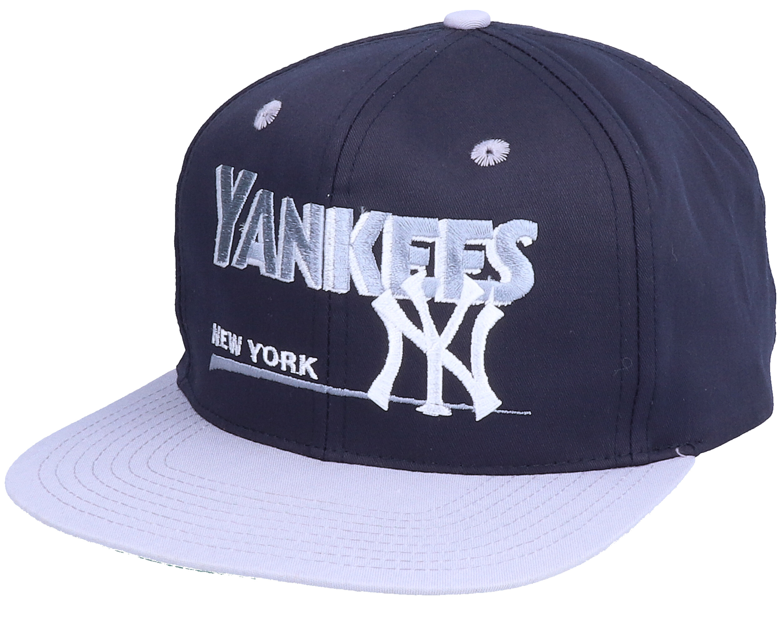 New York Yankees Classic MLB Vintage Black/Grey Snapback ...