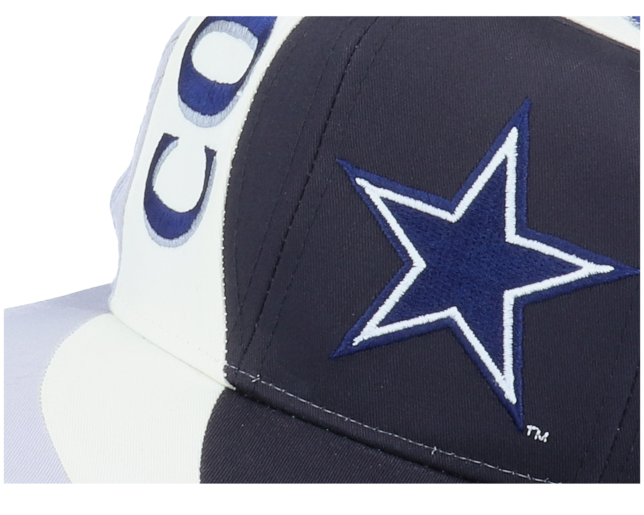 Dallas Cowboys Vortex NFL Vintage Black/Grey Snapback - Twins ...