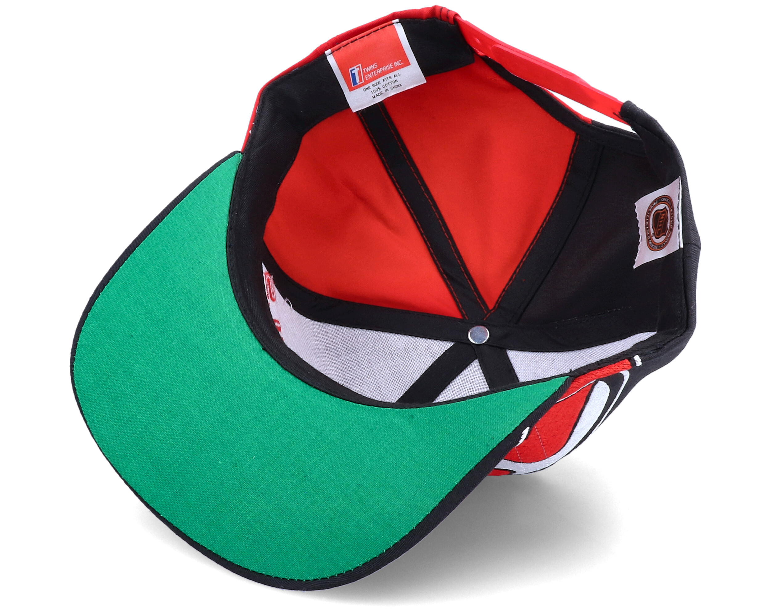 New Jersey Devils Big Logo NHL Vintage Snapback | Hatstoreworld.com
