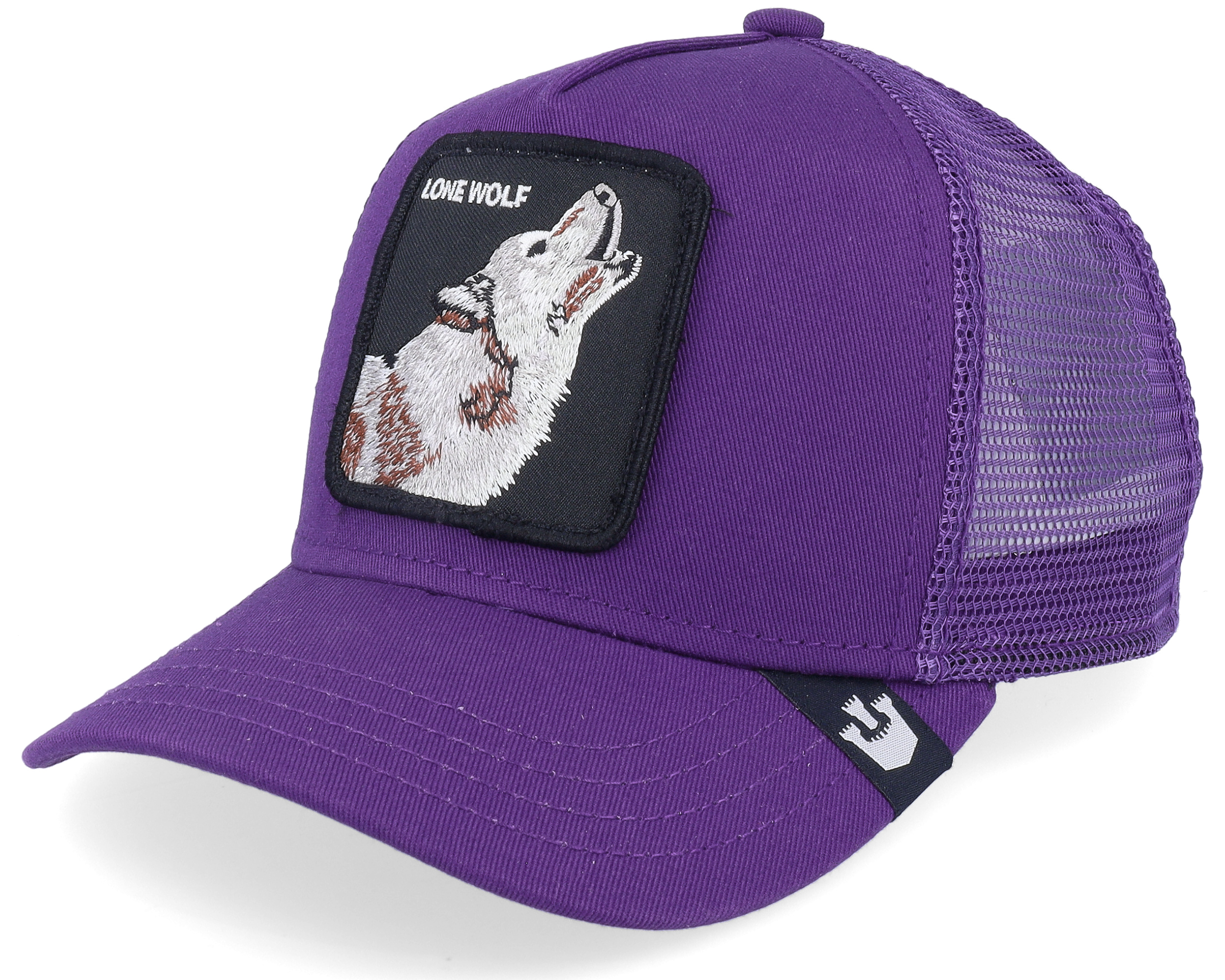 Kids Lil Lobo Purple Trucker | Hatstoreworld.com