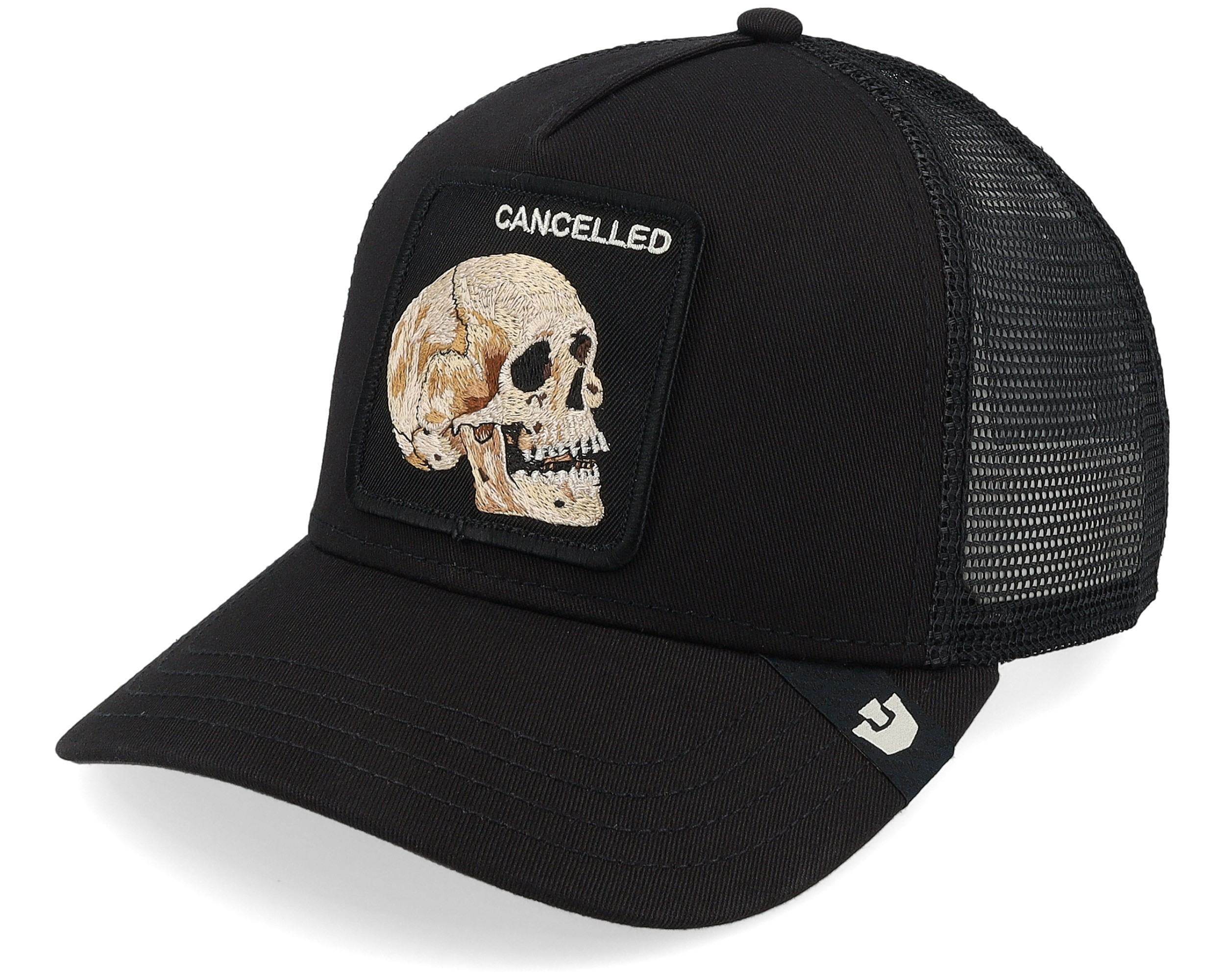 The Cancelled Skull Void Black | Hatstore.com