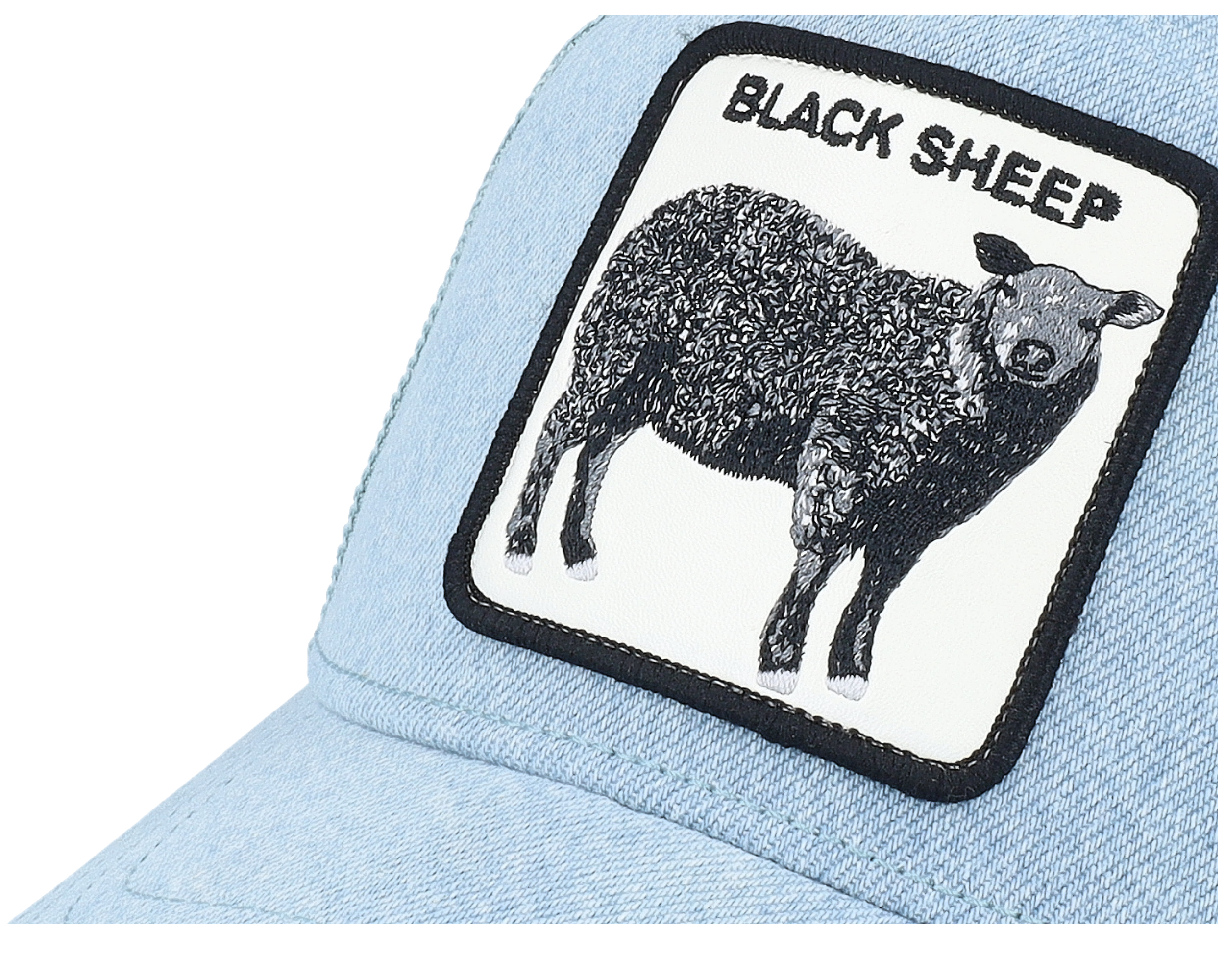 The Black Sheep Blue A-Frame Trucker - Goorin Bros. Cap | Hatstore.com