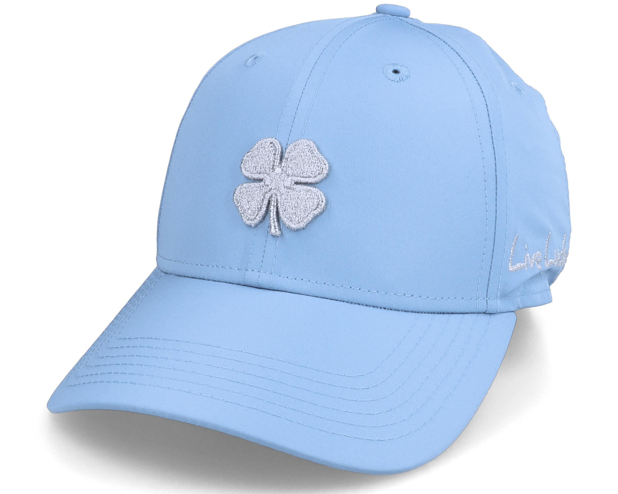 Hollywood 4 Sky/Silver Clover Adjustable - Black Clover | Hatstoreworld.com