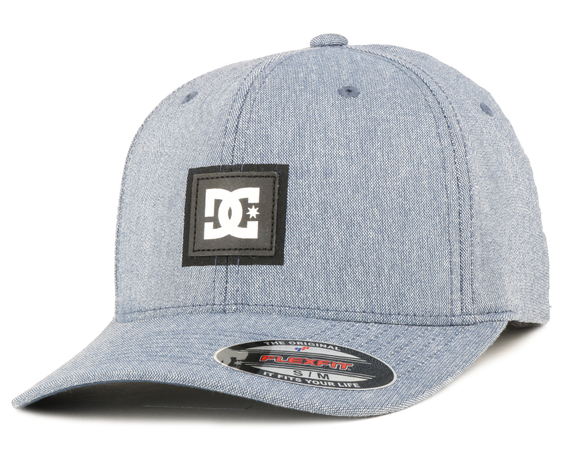 Star 2 Varsity Blue/White Flexfit - DC cap | Hatstoreworld.com