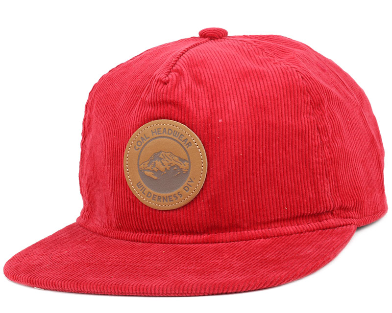 The Ned Red Strapback | Hatstoreworld.com