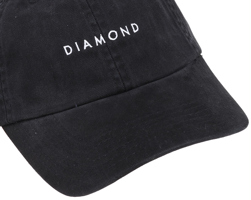 Diamond Black Adjustable Diamond Cap Hatstore