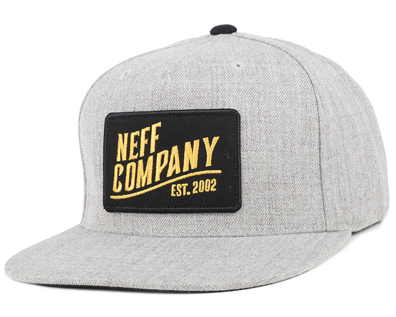 Station Grey Snapback - Neff | Hatstoreworld.com