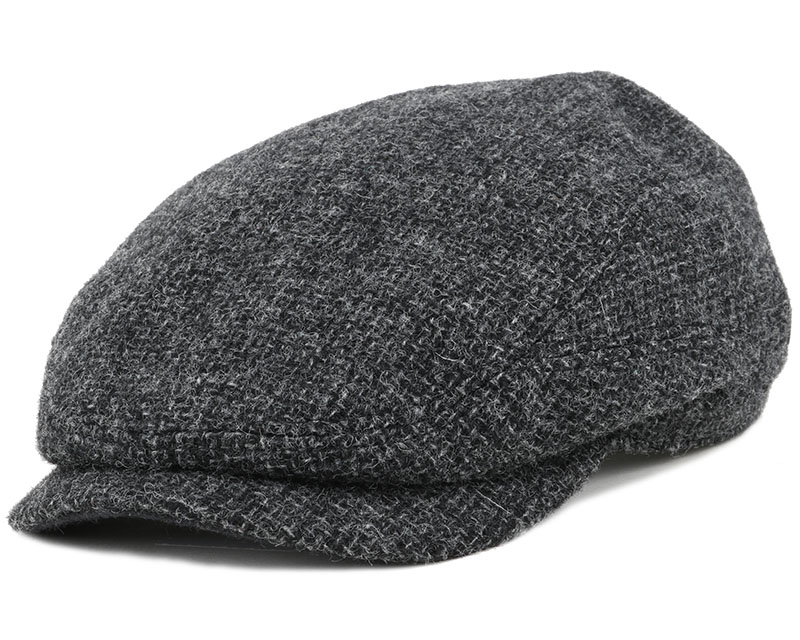 Driver Cap Wool/Cashmere Grey Flat Cap | Hatstoreworld.com
