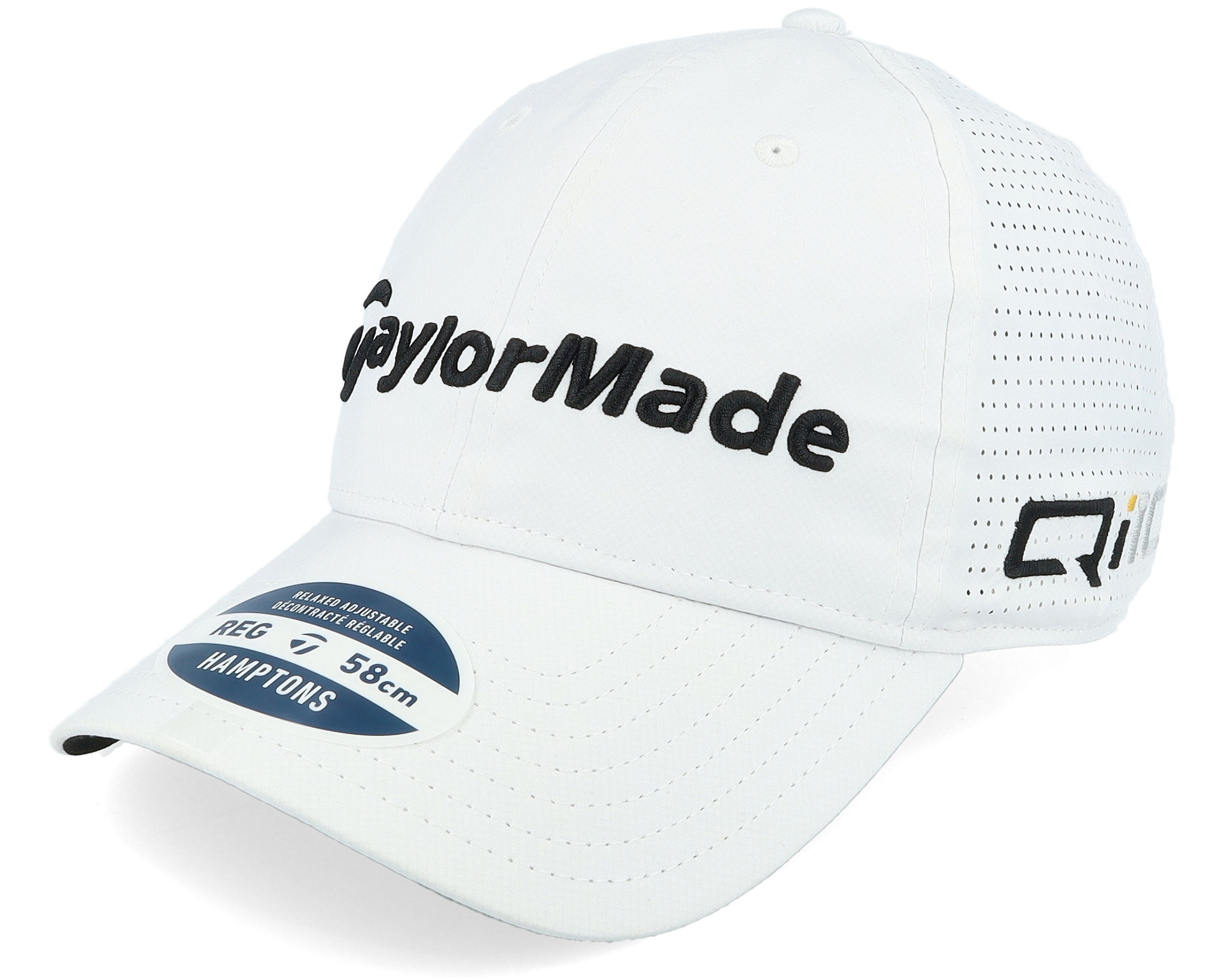 Tour Lite Tech Hat White/Black Adjustable | Hatstoreworld.com