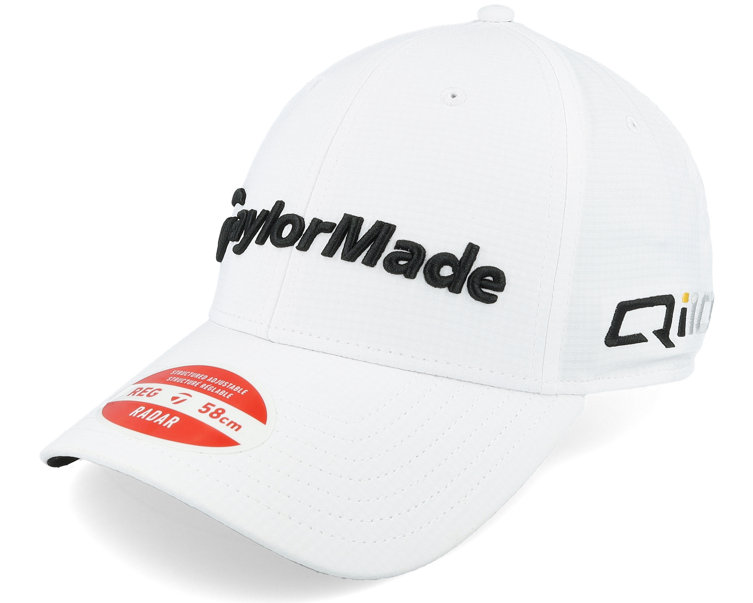 Tour Radar Hat White/Black Adjustable - Taylor Made | Hatstoreworld.com