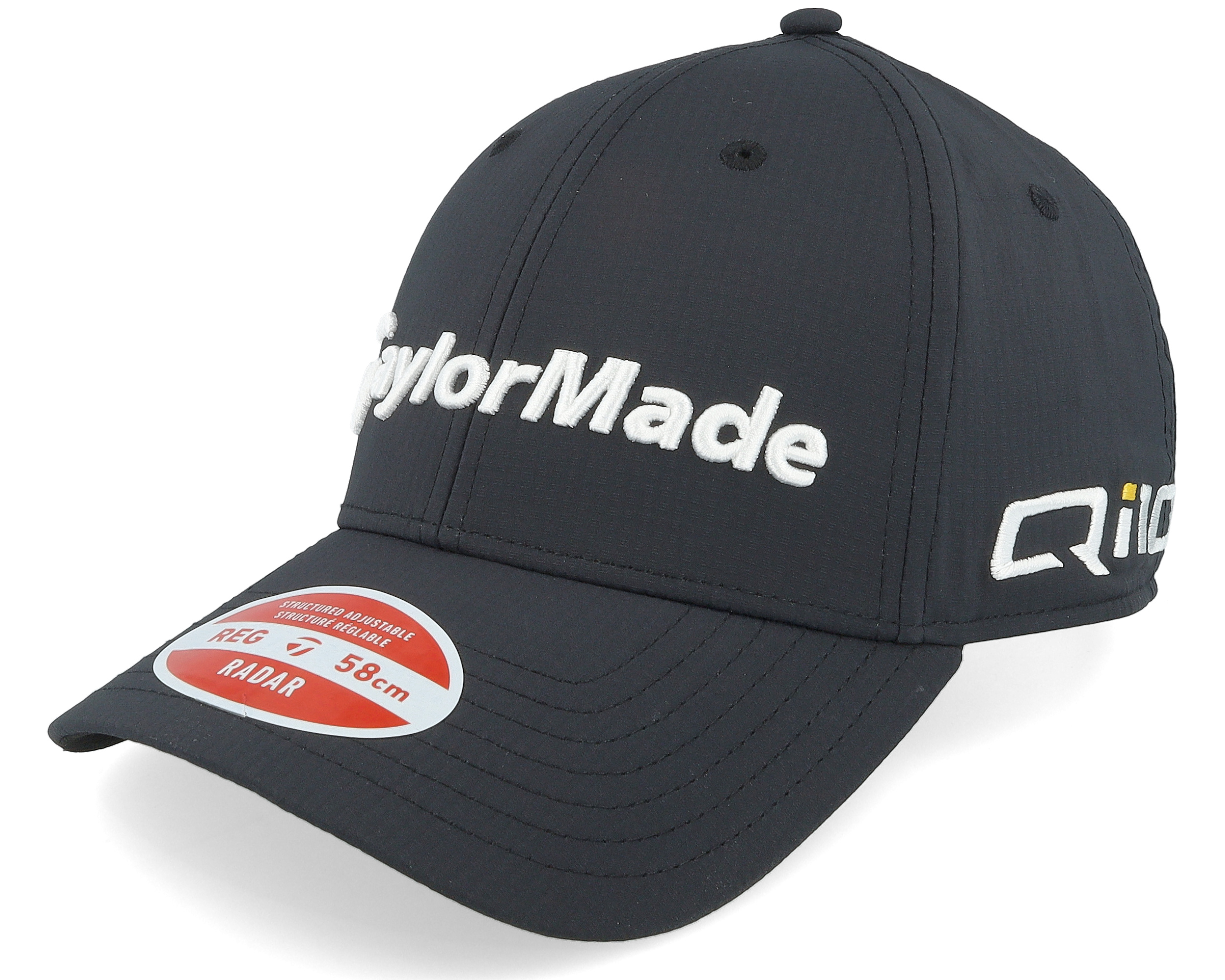 Tour Radar Hat Black/White Adjustable - Taylor Made | Hatstoreworld.com