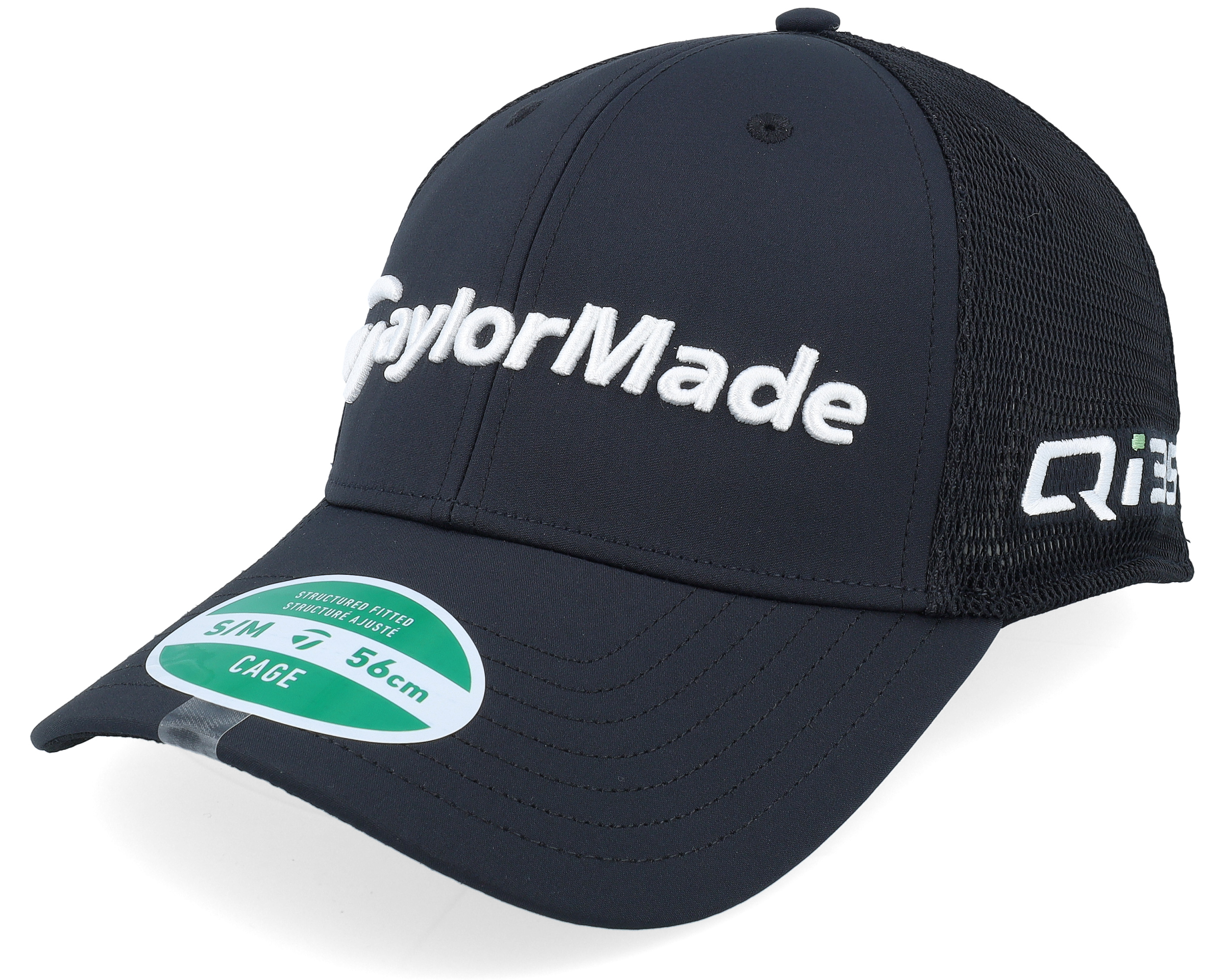 Tour Cage Hat Mesh Black Flexfit | Hatstoreworld.com