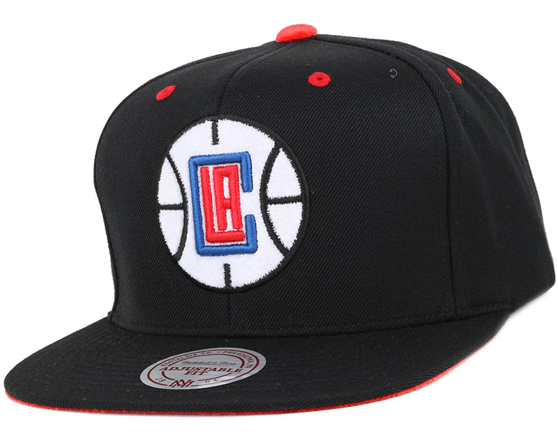 LA Clippers Solid Velour Logo Snapback | Hatstoreworld.com
