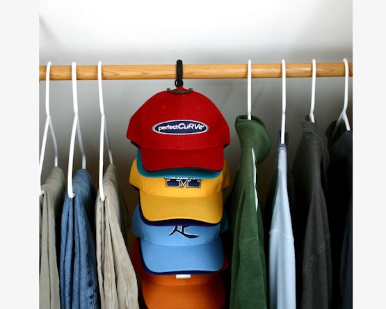 Perfect Curve - Cap Rack 18 Caps System Black accessories ...