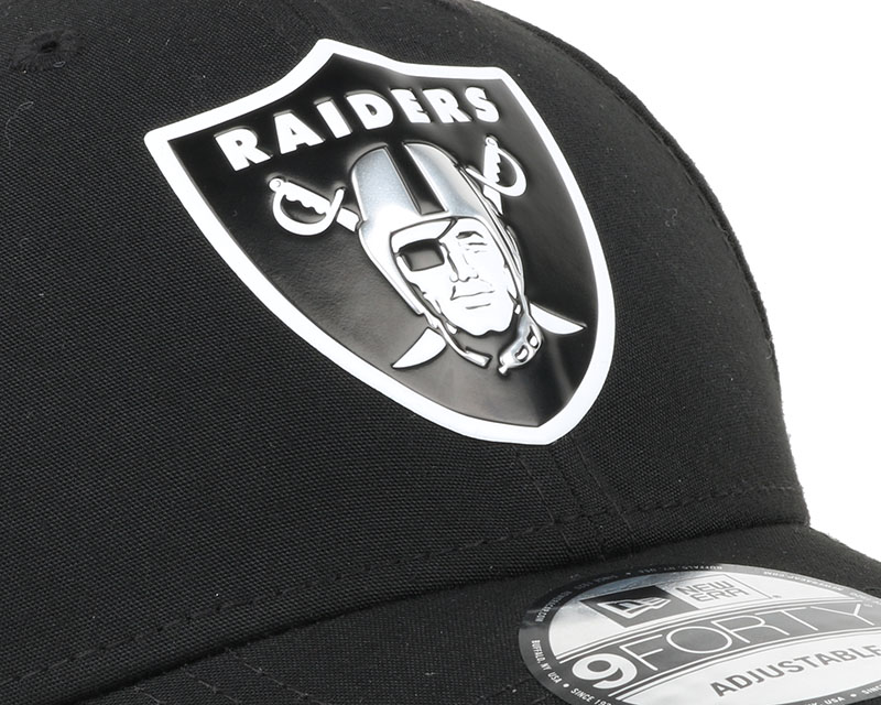Oakland Raiders Poly Weld 940 Adjustable - New Era cap | Hatstoreworld.com