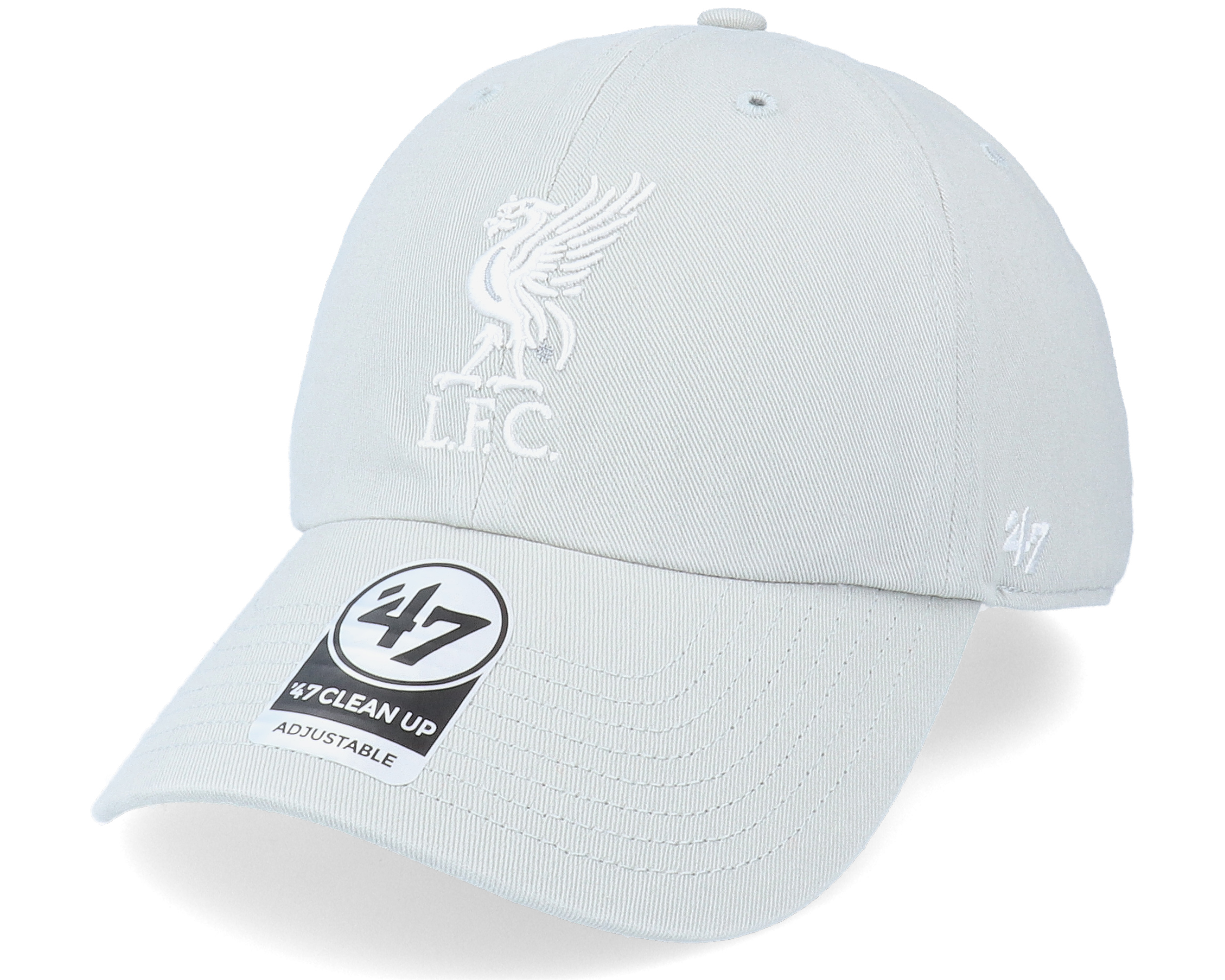 Liverpool FC Clean Up Grey Dad Cap | Hatstoreworld.com