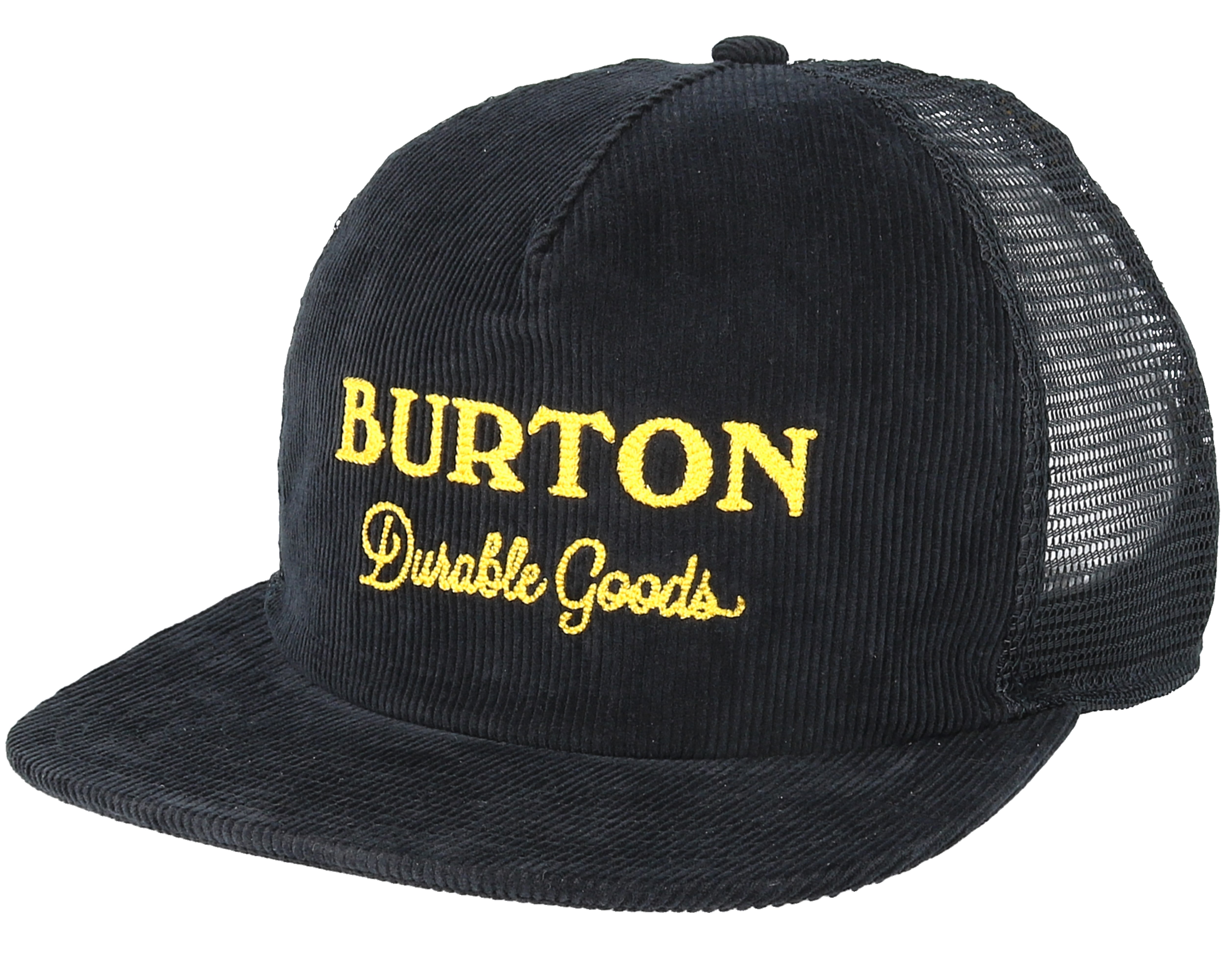 Durable True Black Trucker - Burton | Hatstoreworld.com