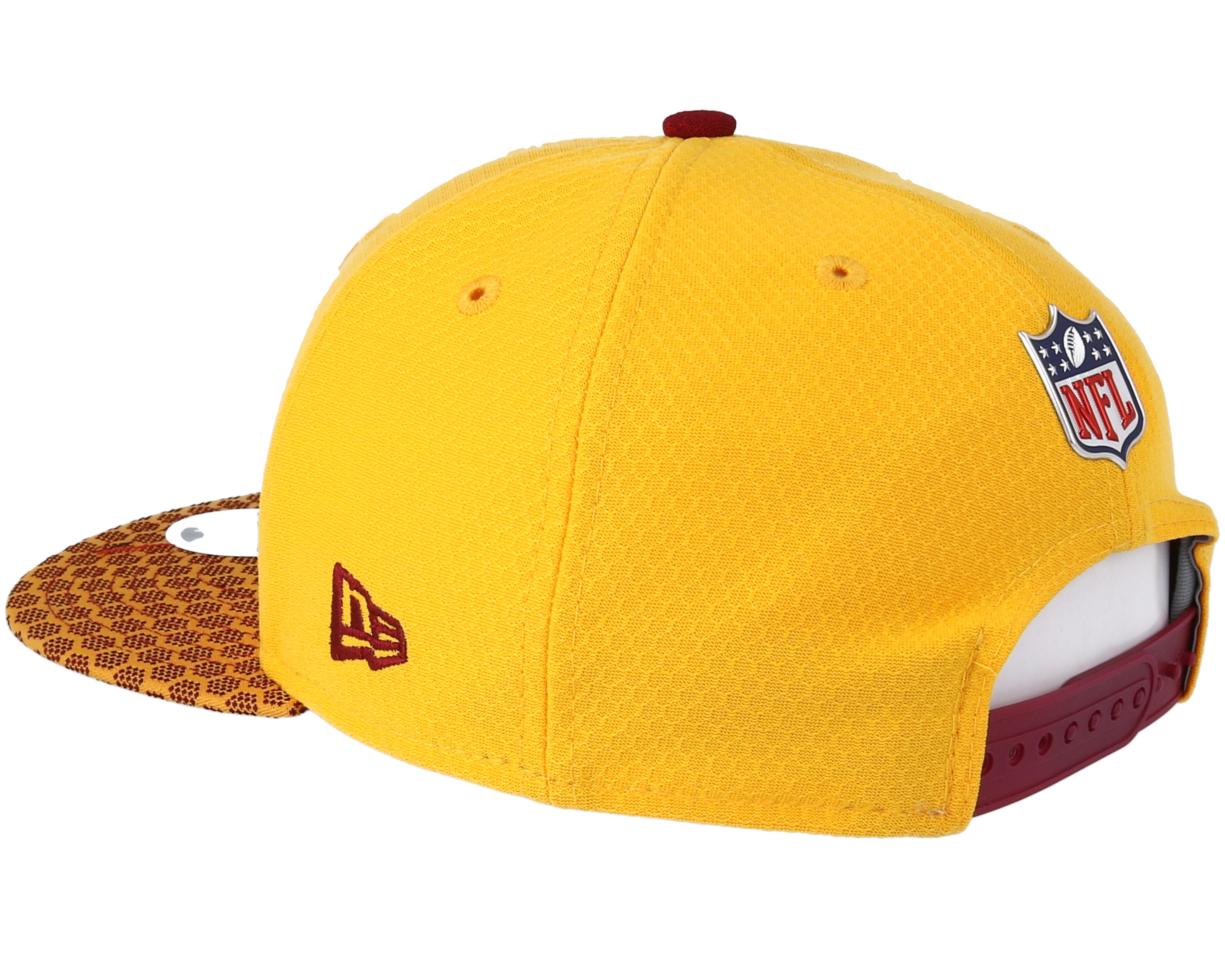 Washington Football Team Washington Redskins Sideline 9Fifty Yellow ...