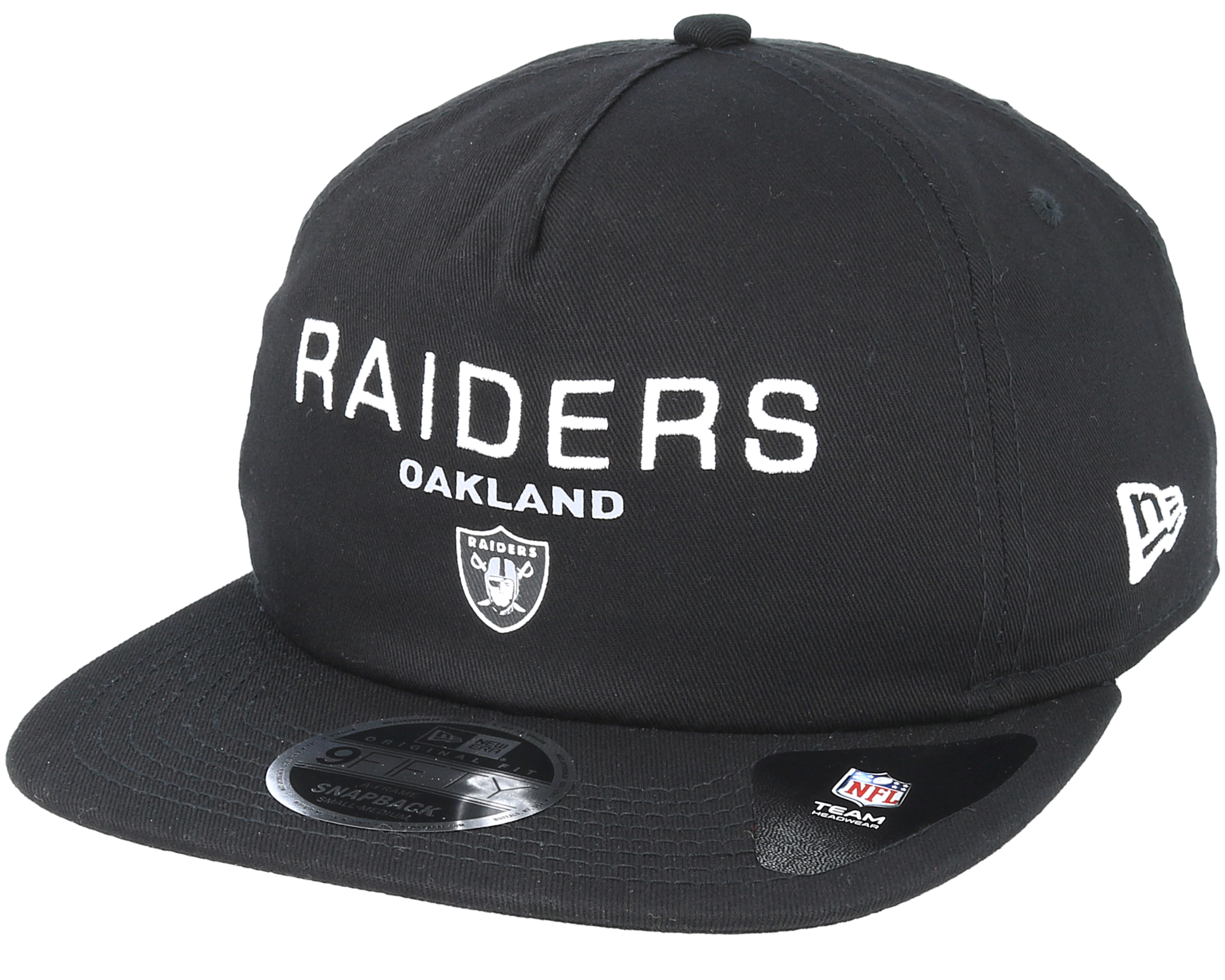 Oakland Raiders Statement 9Fifty Black Snapback - New Era ...