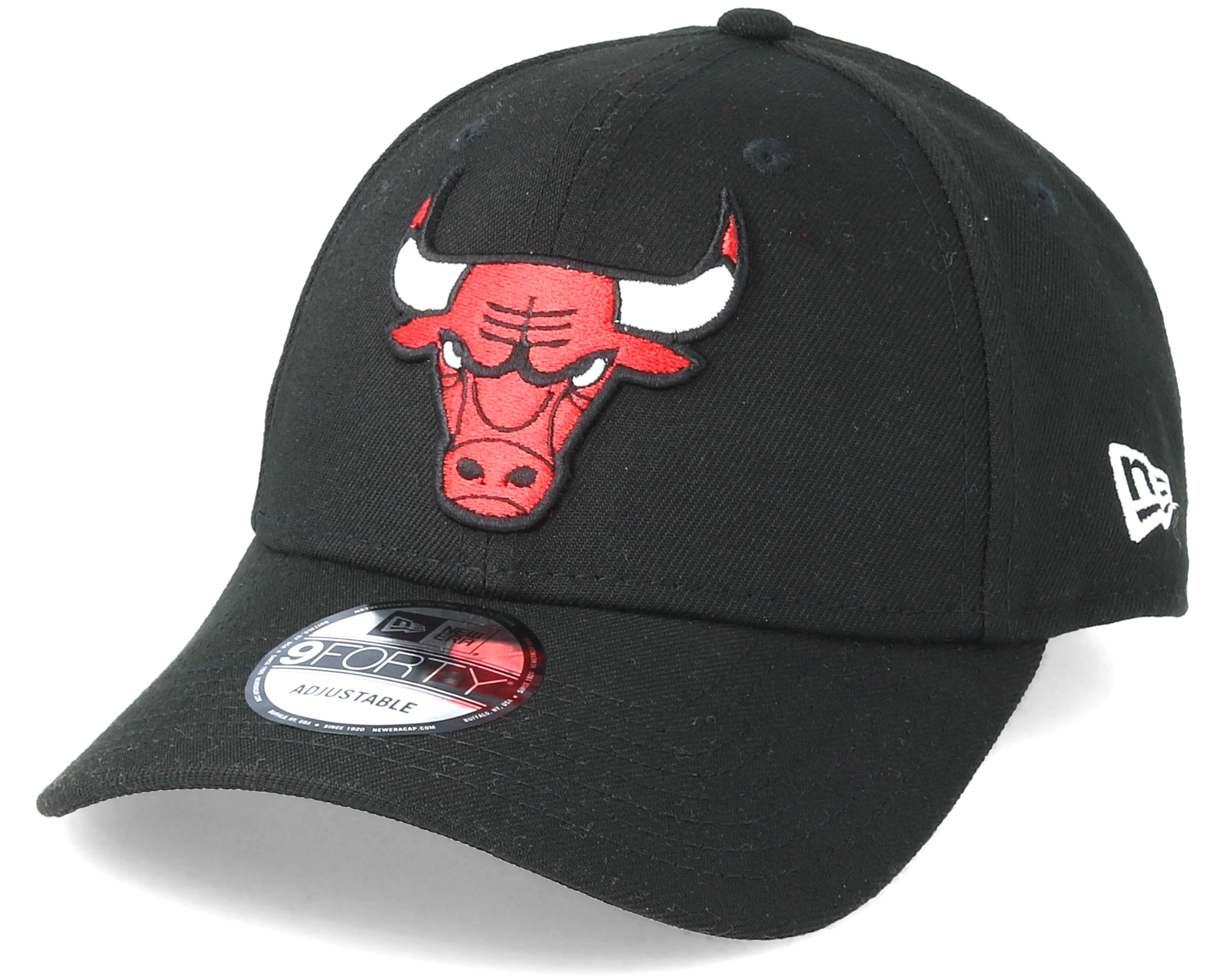 Chicago Bulls 9Forty Black Adjustable | Hatstoreworld.com