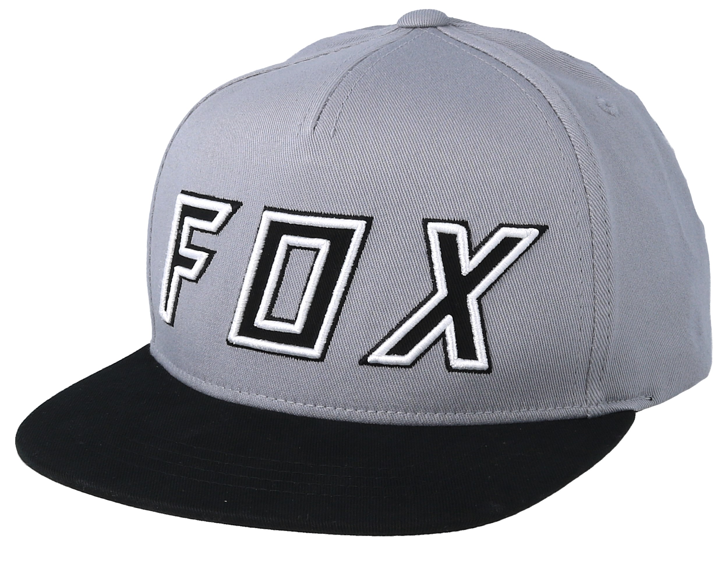 Kids Posessed Grey/Black Snapback - Fox | Hatstoreworld.com