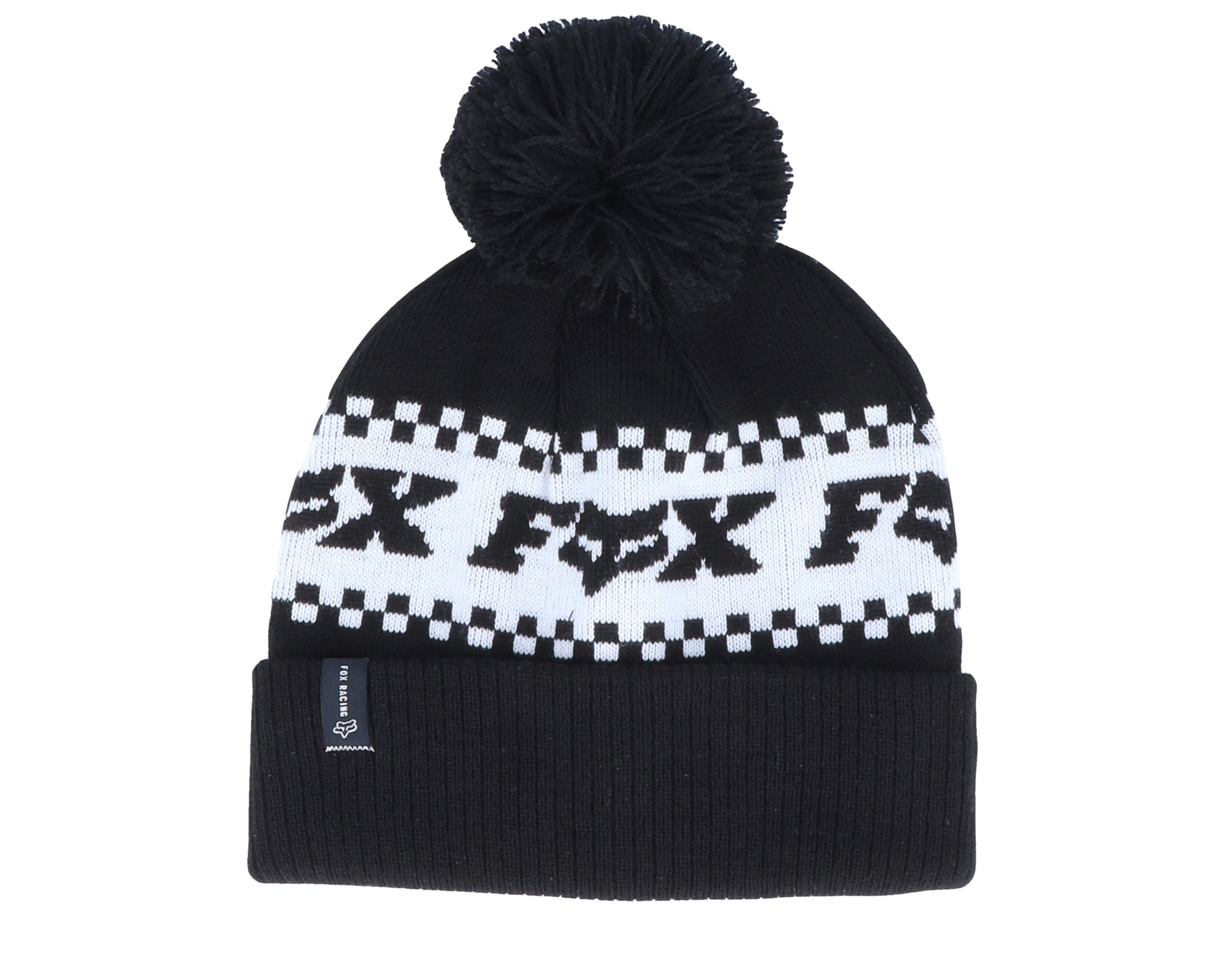 Overkill Black/White Pom - Fox | Hatstoreworld.com