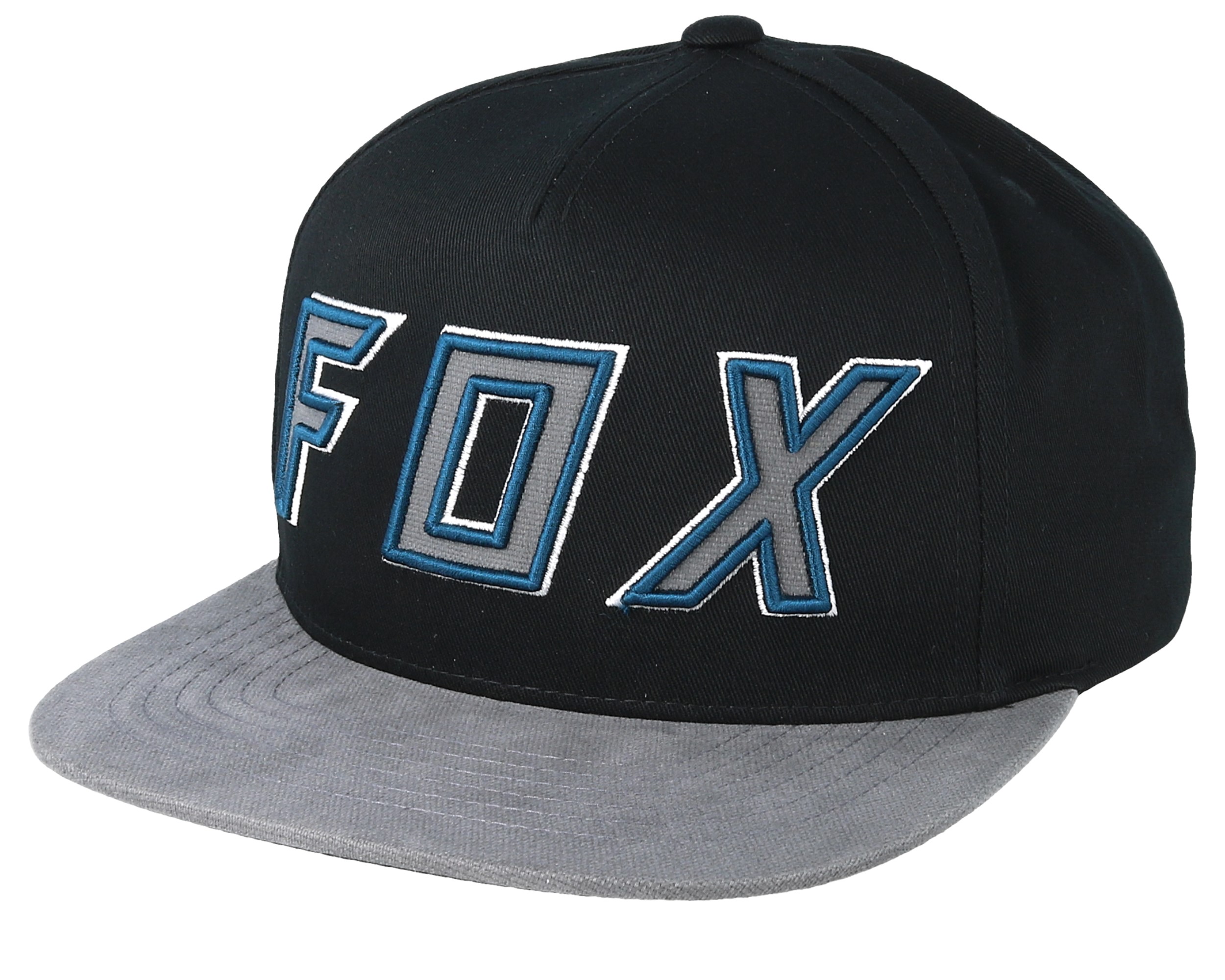 Posessed Black/Grey Snapback - Fox | Hatstoreworld.com