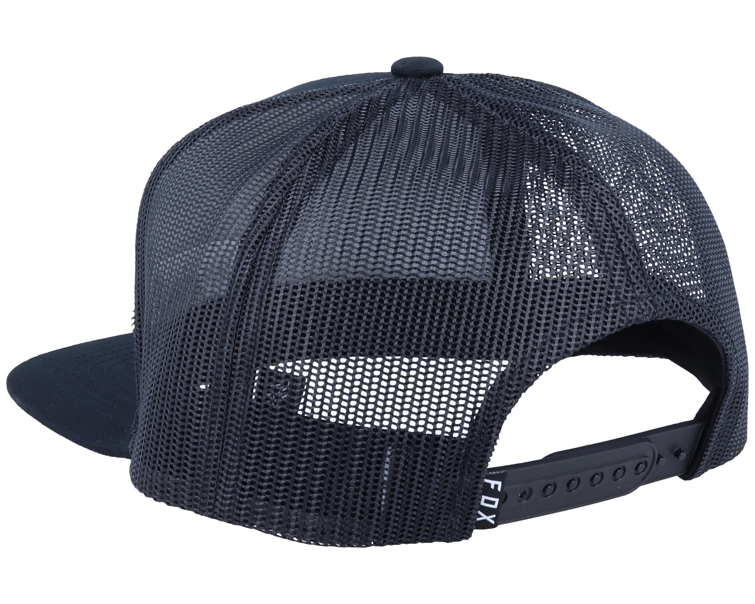 Pit Stop Snapback Hat Black Trucker - Fox | Hatstoreworld.com