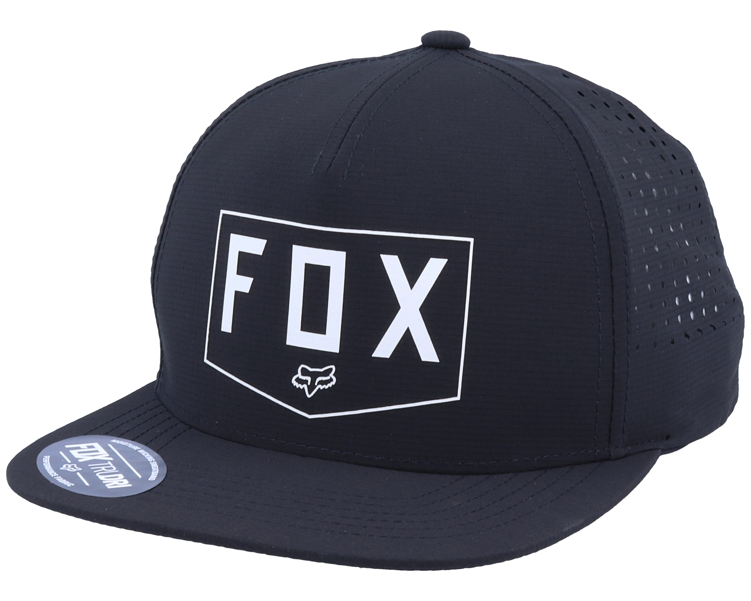 Shielded Black Snapback - Fox | Hatstoreworld.com