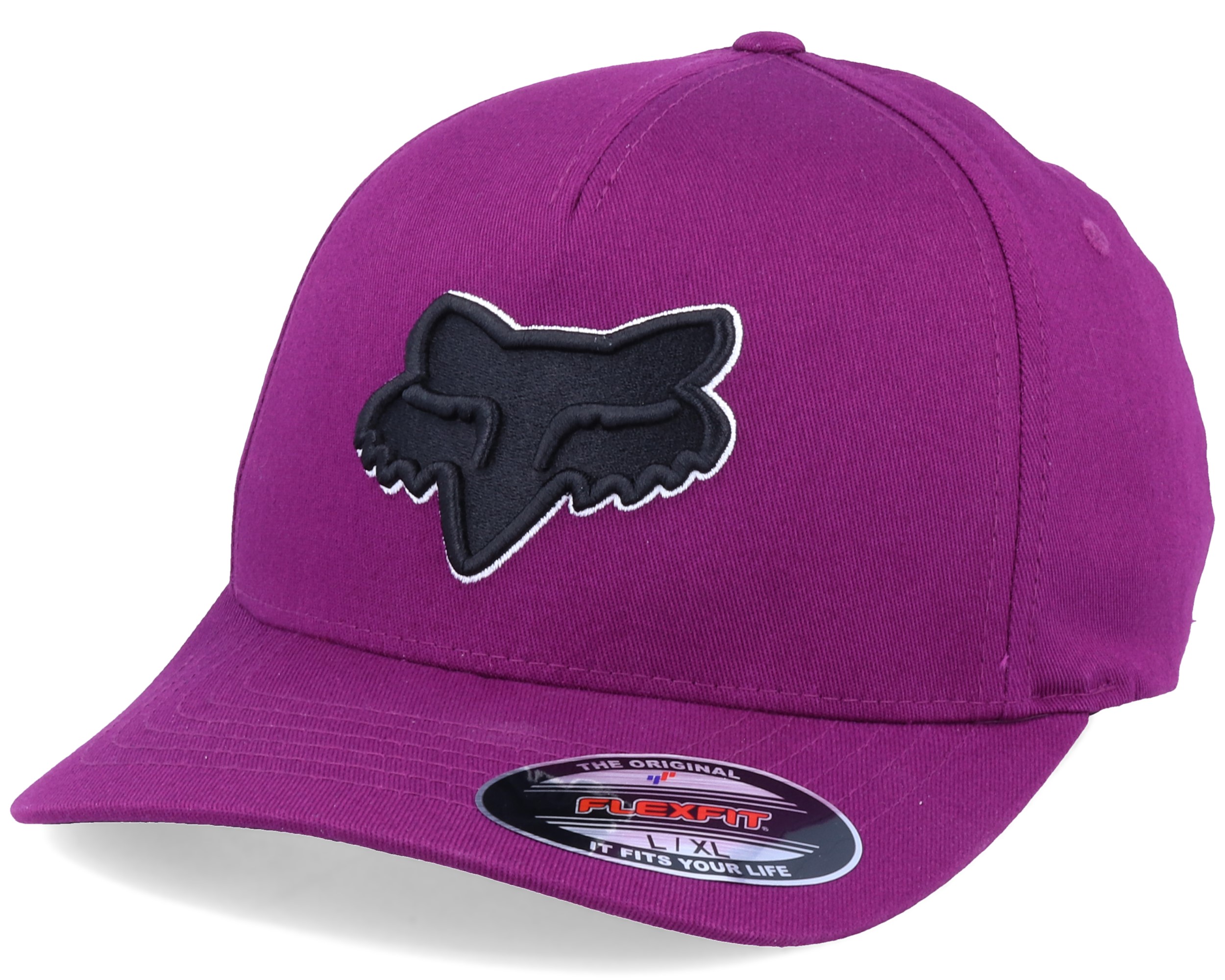 Epicycle Dark Purple/Black Flexfit - Fox | Hatstoreworld.com