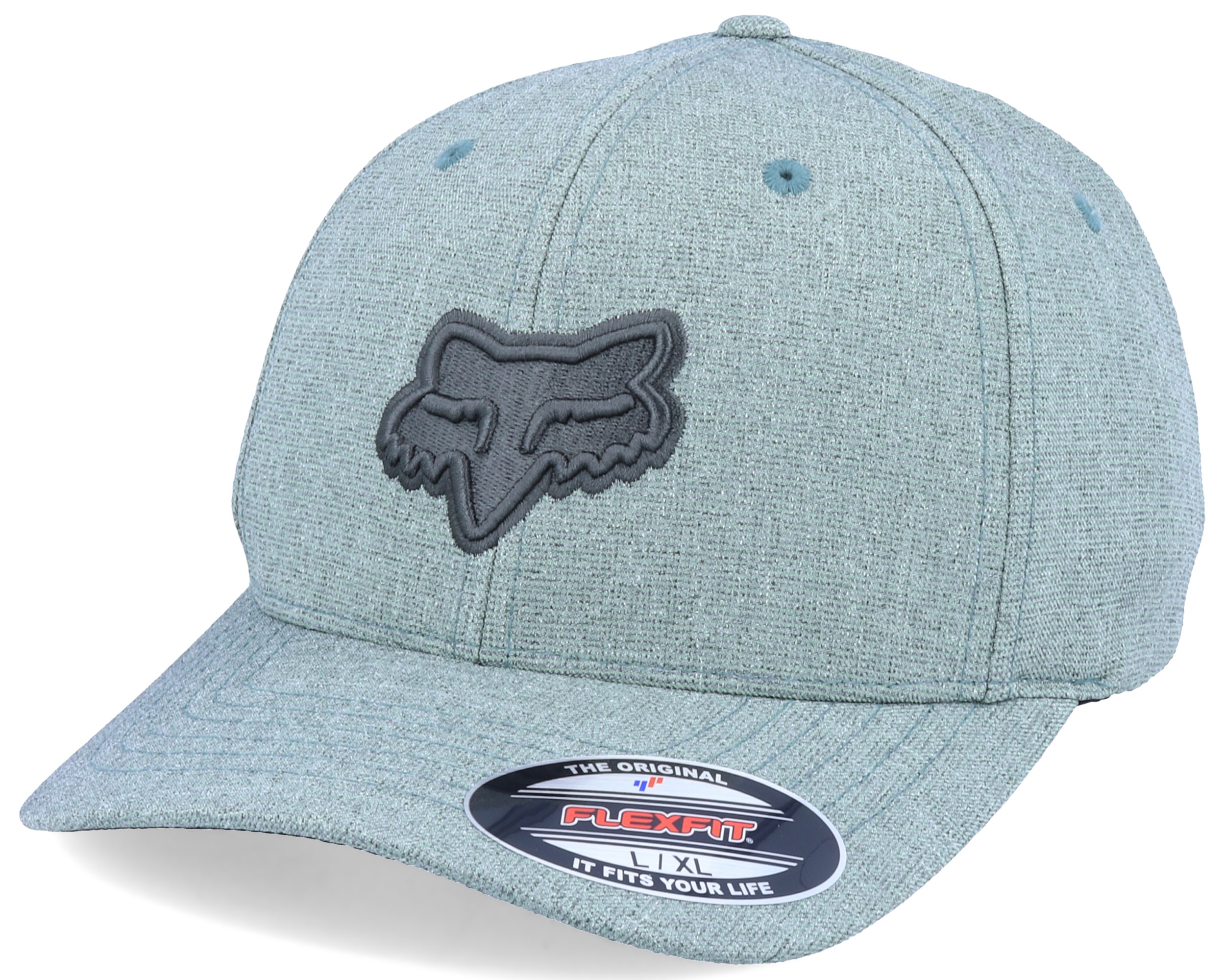 Transposition Eucalyptus Green Flexfit - Fox cap | Hatstoreworld.com