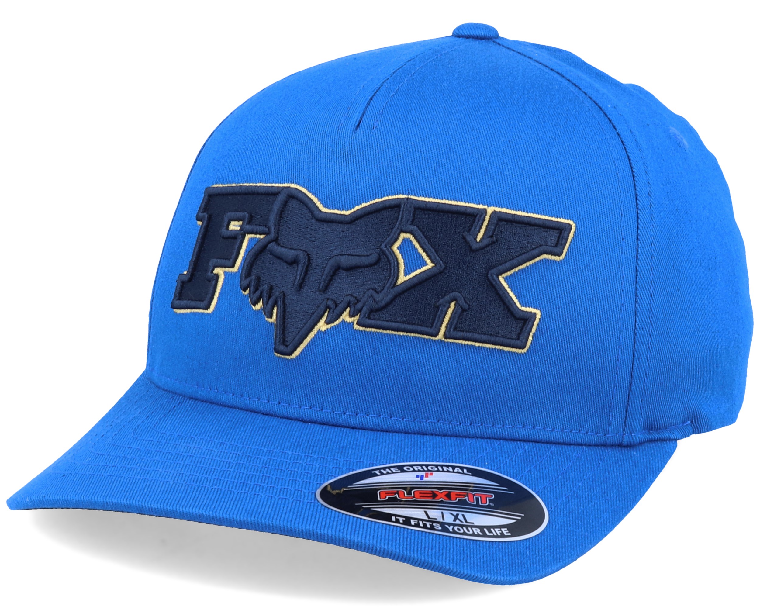 Ellipsoid Royal Blue/Navy Flexfit | Hatstoreworld.com