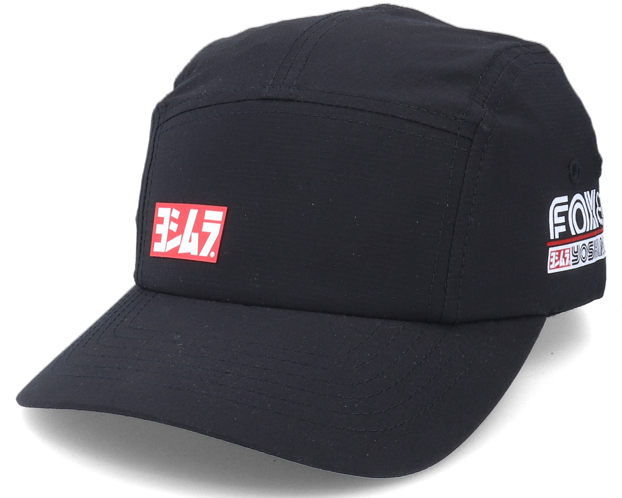 Yoshimura Hat Black 5-Panel | Hatstoreworld.com