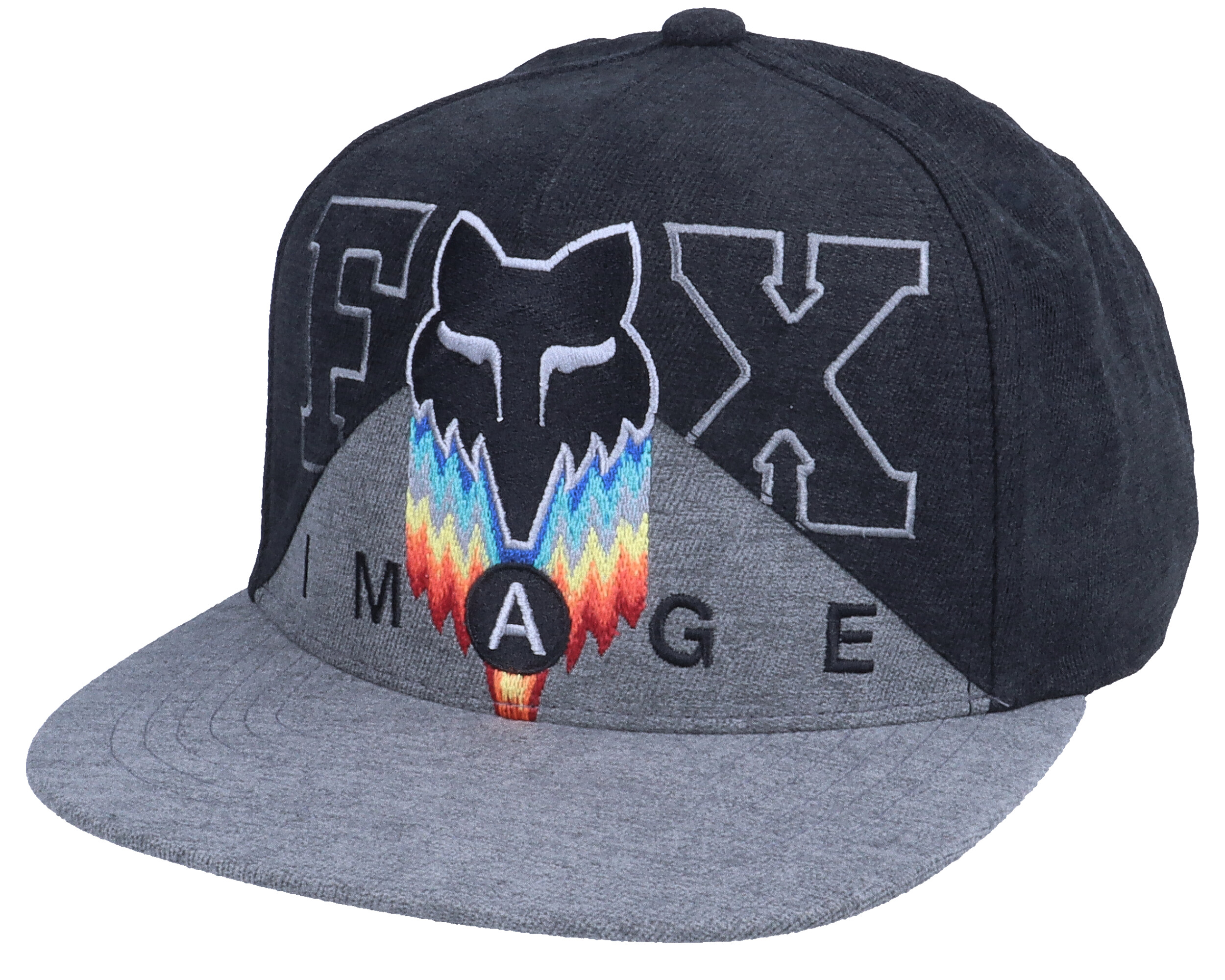 Relm Hat Black/Grey Snapback | Hatstoreworld.com