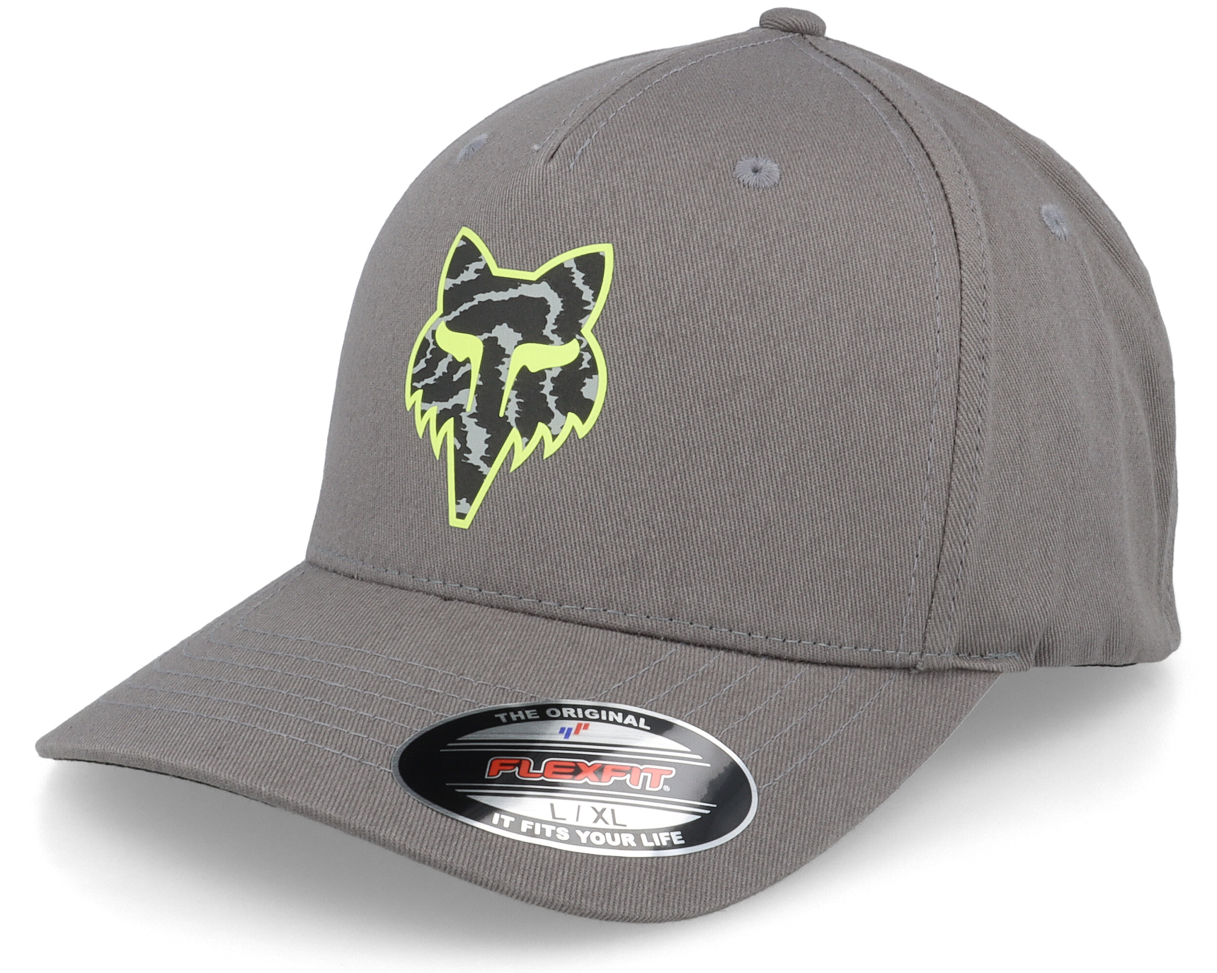 Nuklr Grey Flexfit | Hatstoreworld.com