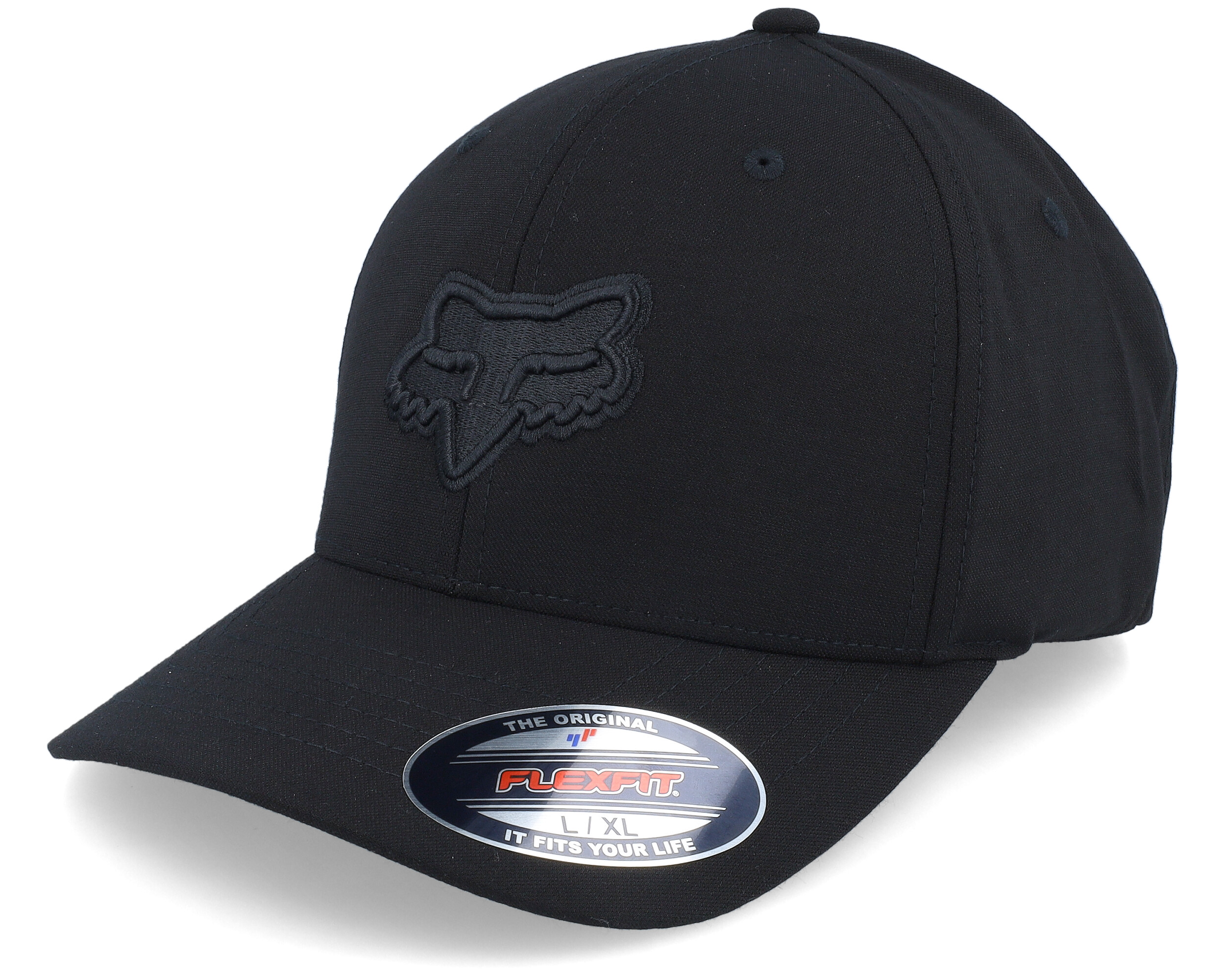 Transposition Hat Black Flexfit - Fox | Hatstoreworld.com