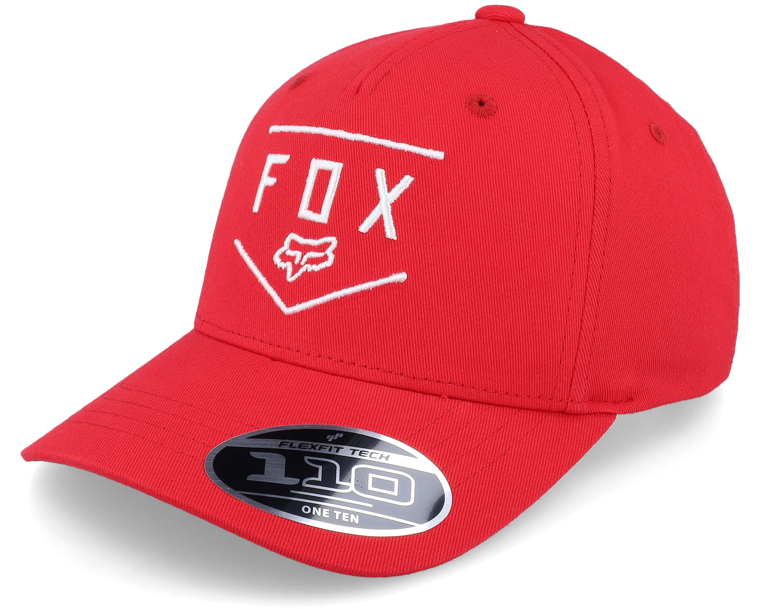 Kids Shield 110 Hat Flame Red Adjustable - Fox | Hatstore.com