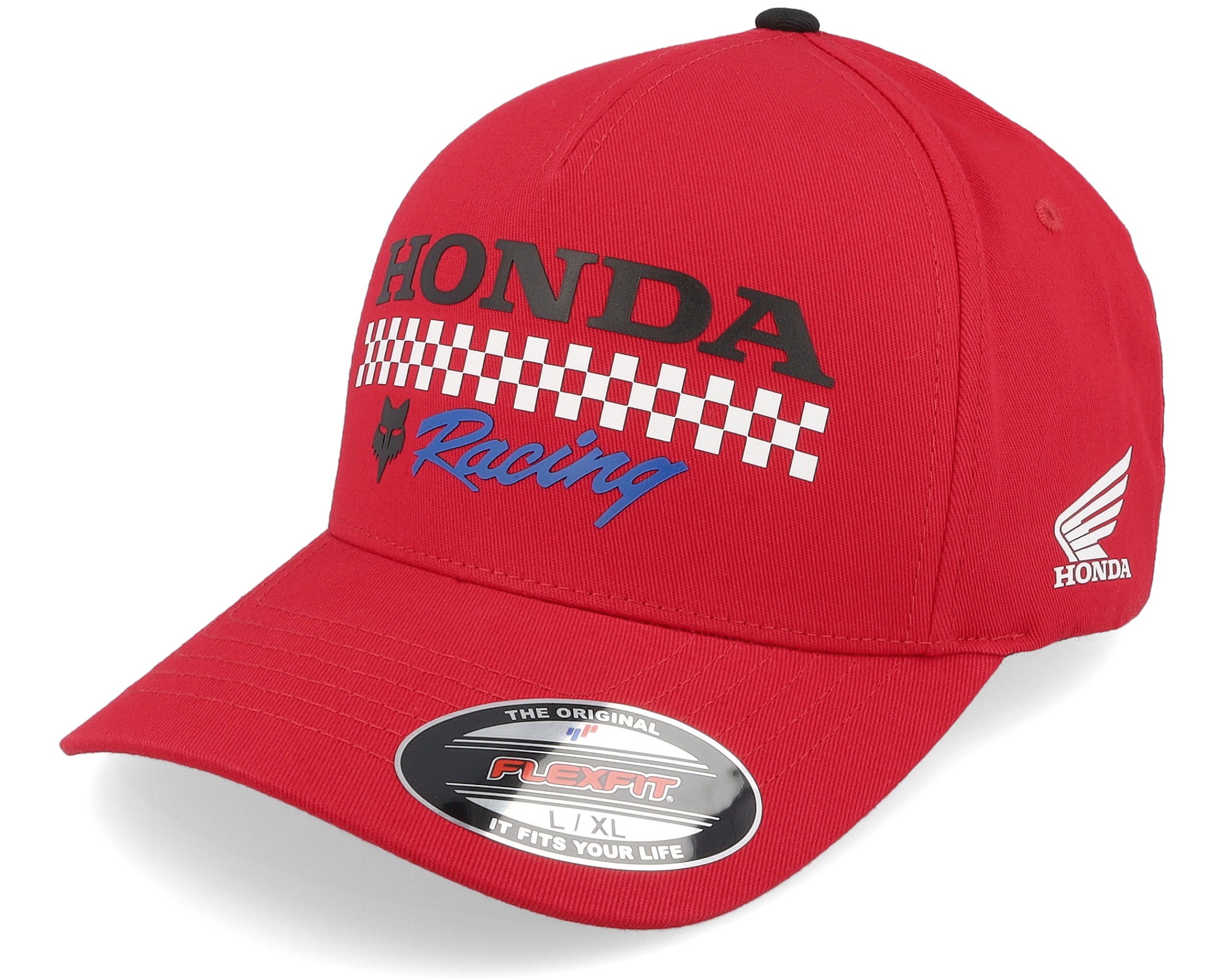 Honda Racing Red A-Frame Flexfit | Hatstoreworld.com