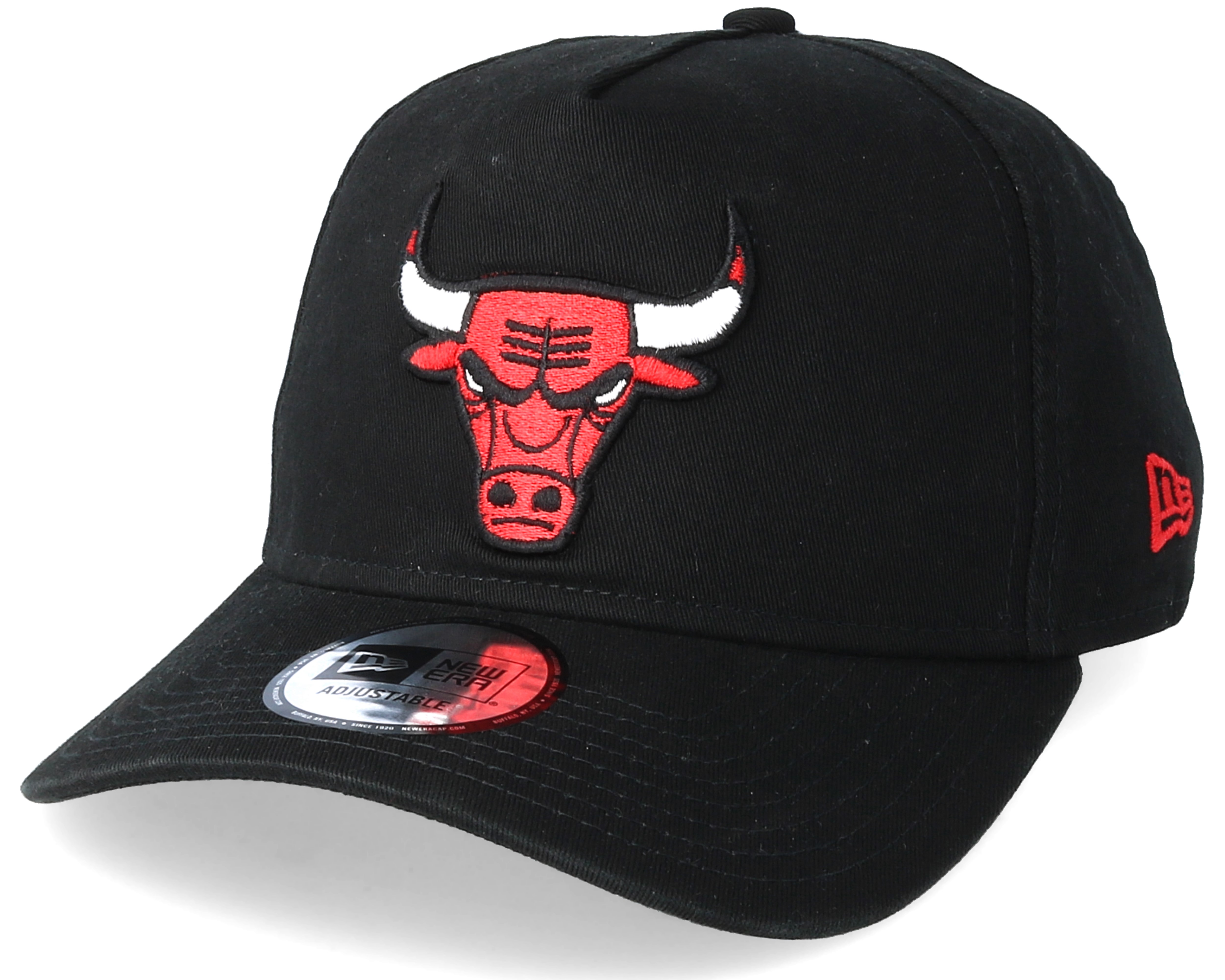 Chicago Bulls Washed Team A Frame Black Adjustable - New Era キャップ ...