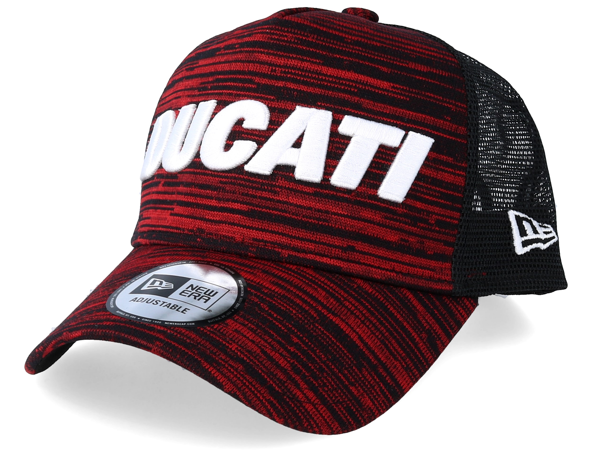 Engineered Ducati Maroon/Black/White Trucker | Hatstoreworld.com