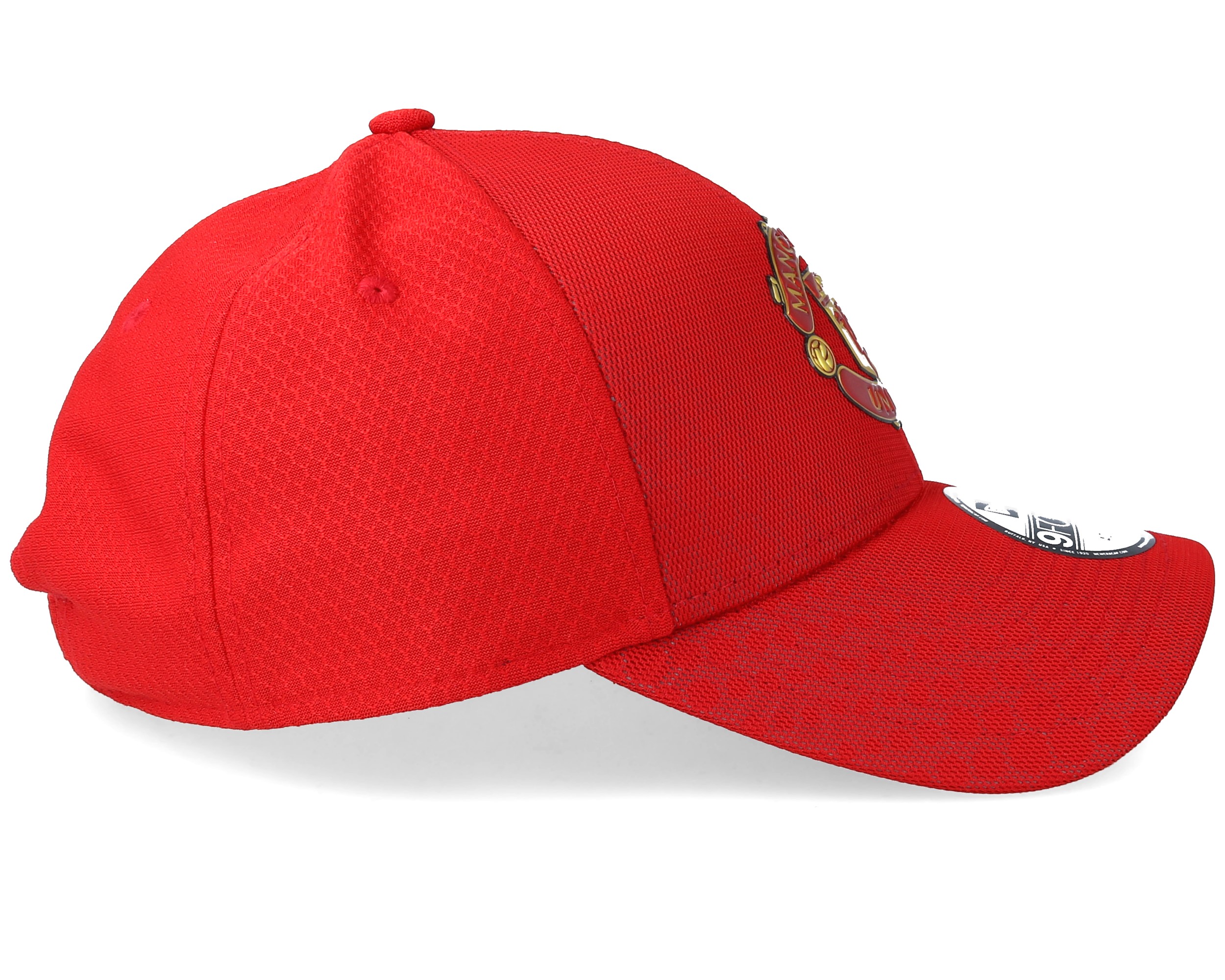 Manchester United Hex Pattern 9Forty Red Adjustable | Hatstoreworld.com