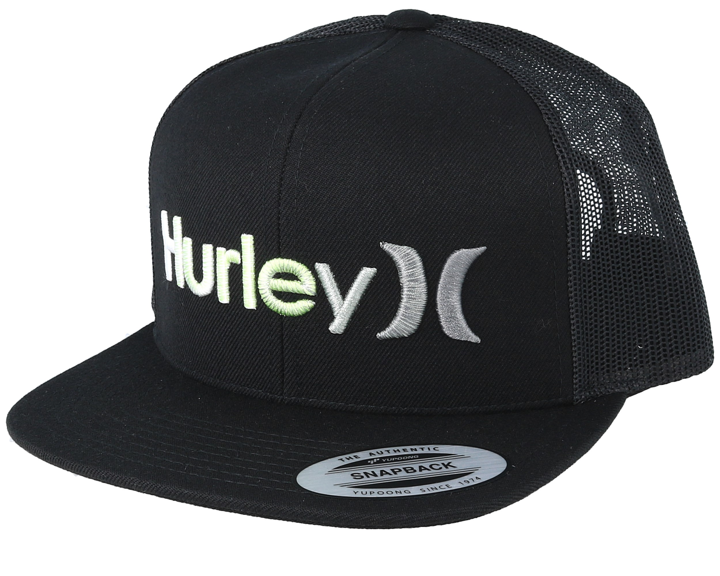 One & Only Gradient Black Trucker - Hurley cap | Hatstoreworld.com