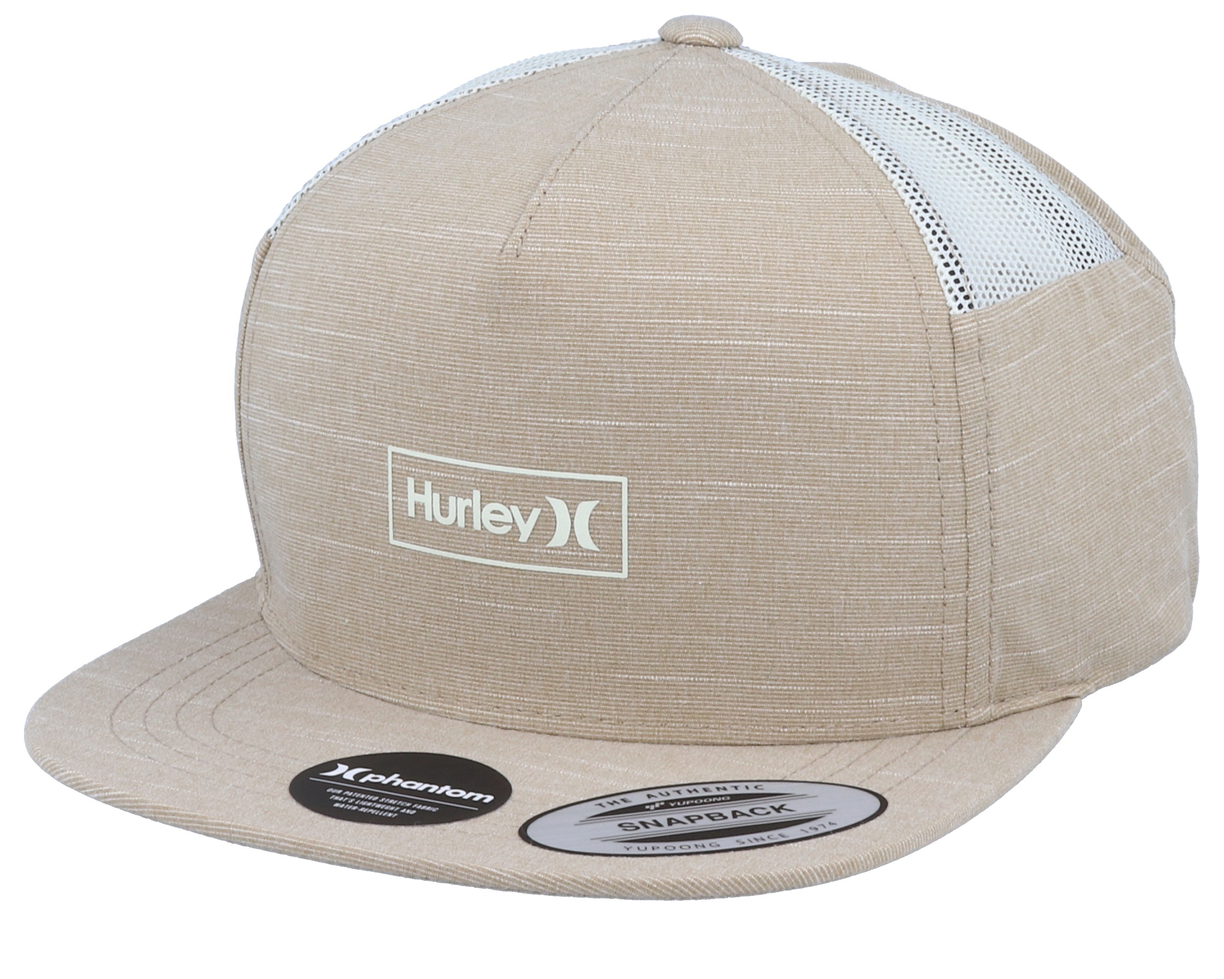 Phantom Locked Beige/Beige Snapback - Hurley | Hatstoreworld.com