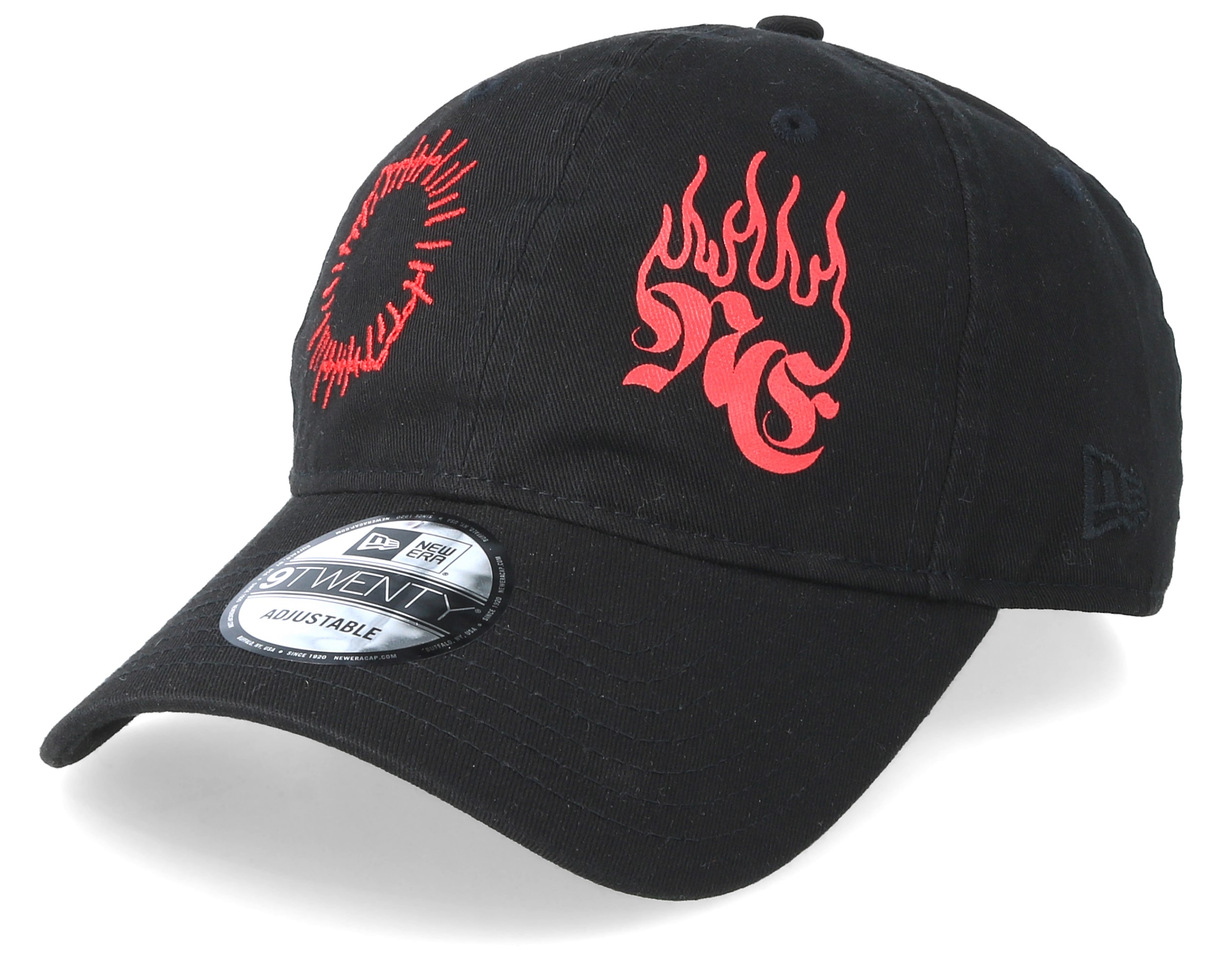Hard Bootleg 920 Black/Red Adjustable | Hatstoreworld.com