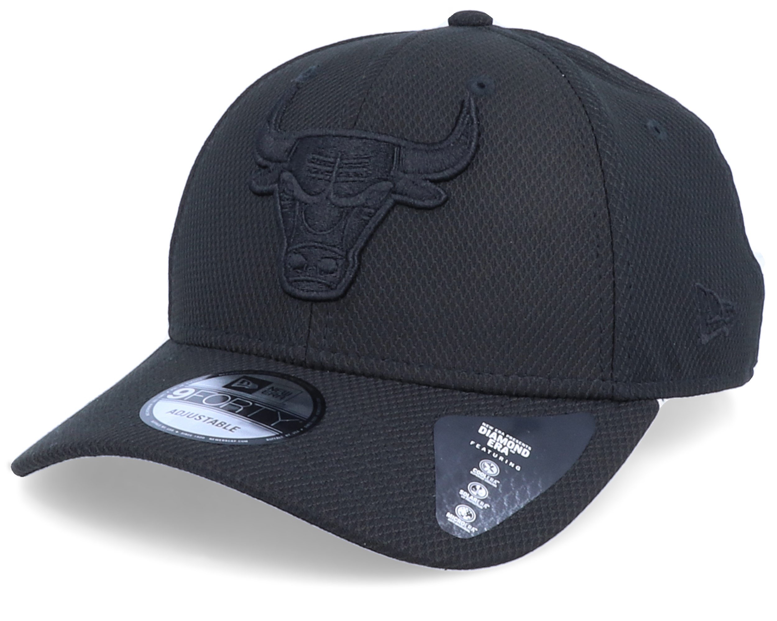 Chicago Bulls Mono Team Colour 9Forty Black/Black Adjustable ...