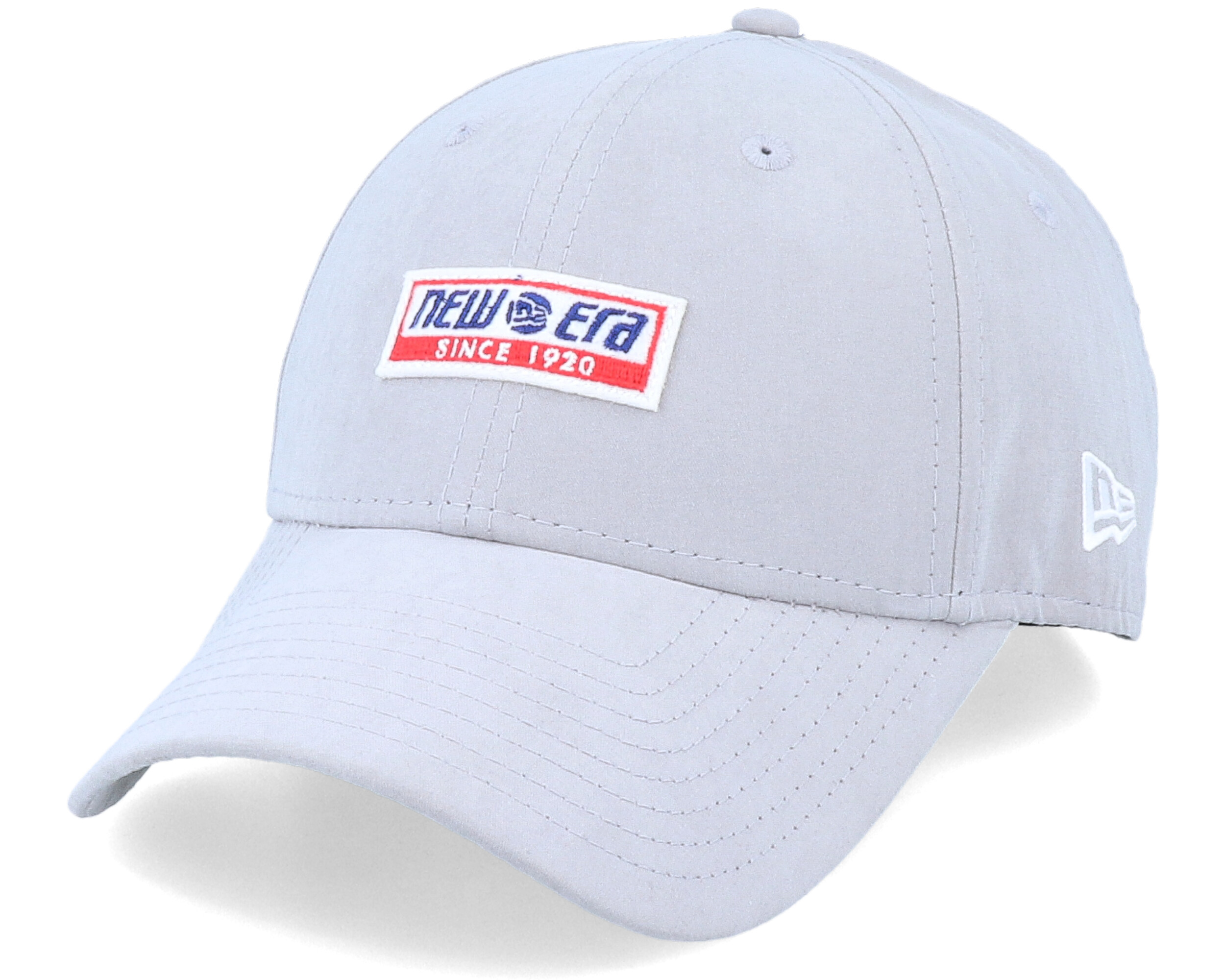 None Felt Patch 9Forty Gray Adjustable | Hatstoreworld.com
