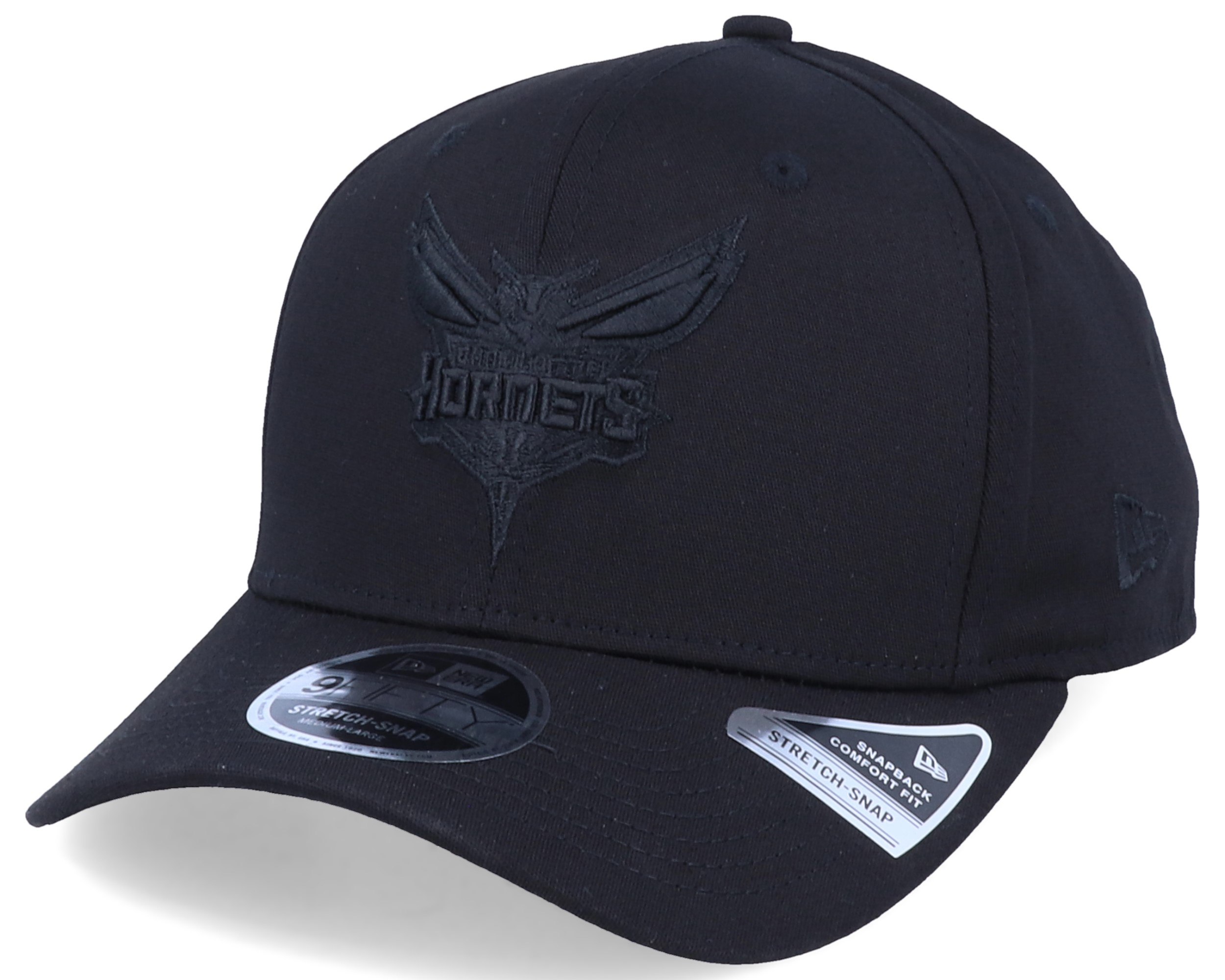 Charlotte Hornets Tonal 9Fifty Black/Black Adjustable | Hatstoreworld.com