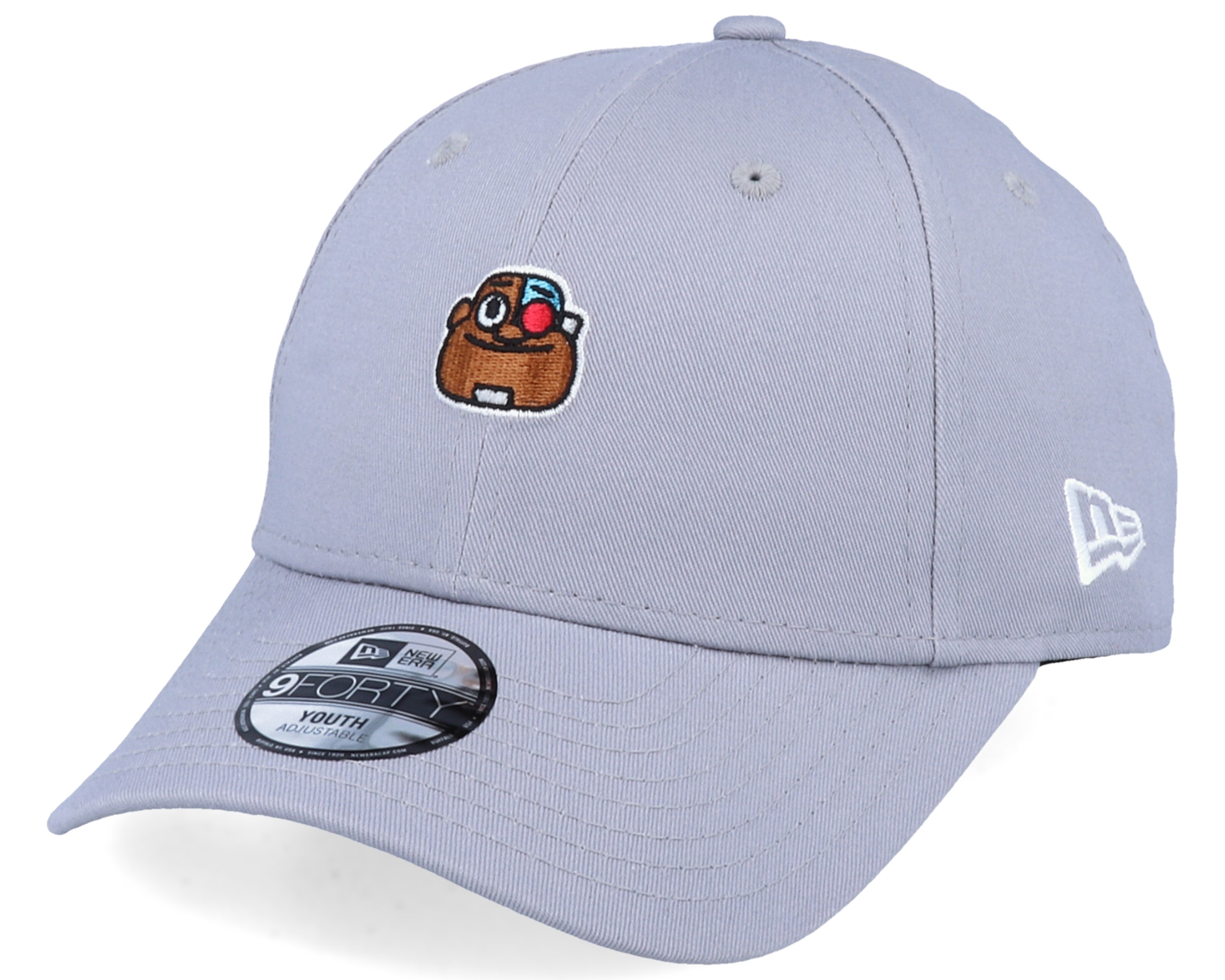 Kids Teen Titans 9Forty Cyborg Grey Adjustable - New Era 棒球帽 | Hatstore.com