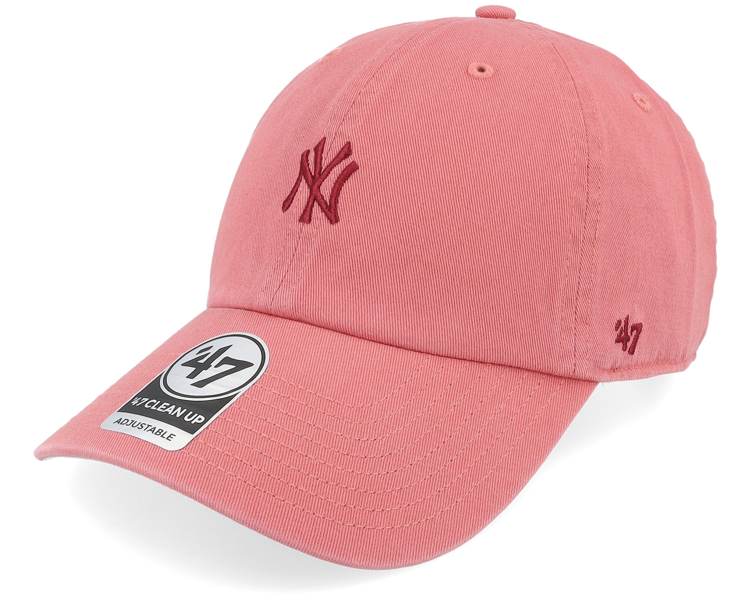 New York Yankees MLB Runner 47 Clean Up Island Red Dad Cap - 47 Brand ...